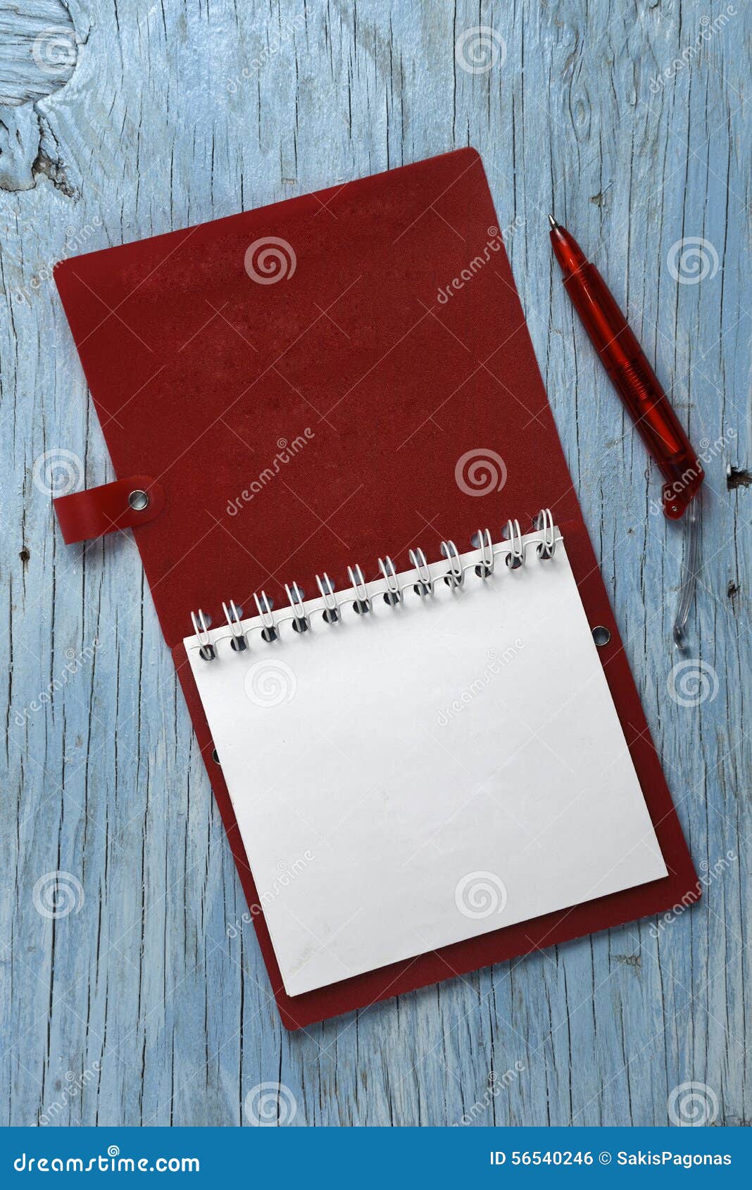Notepad with pen stock photo. Image of note, business - 56540246
