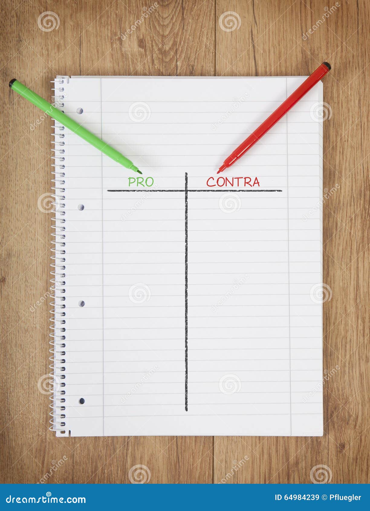 Notepad per contra stock image. Image of text, writing - 64984239
