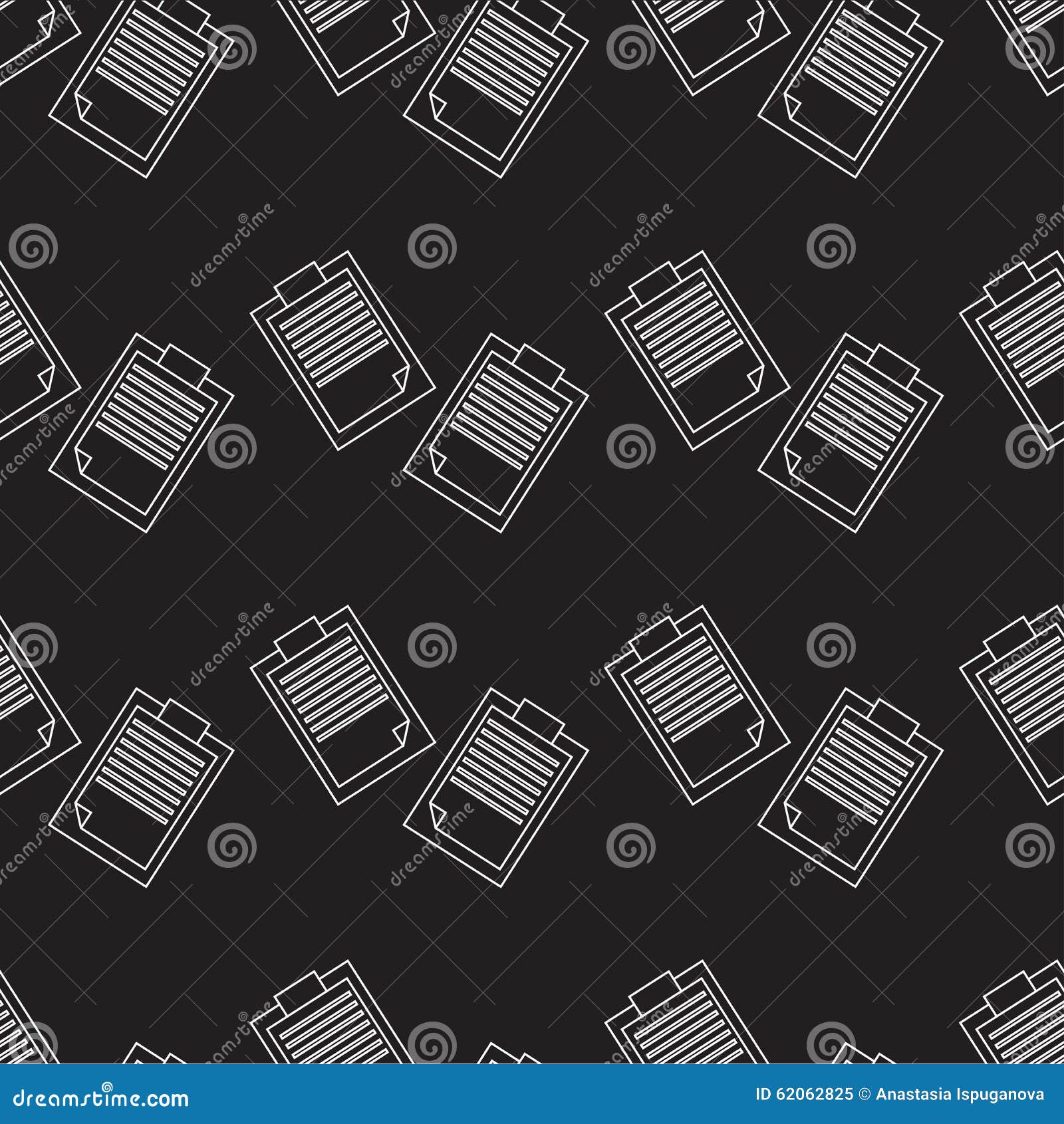 Notepad Seamless Pattern,outline Note Royalty-Free Illustration ...
