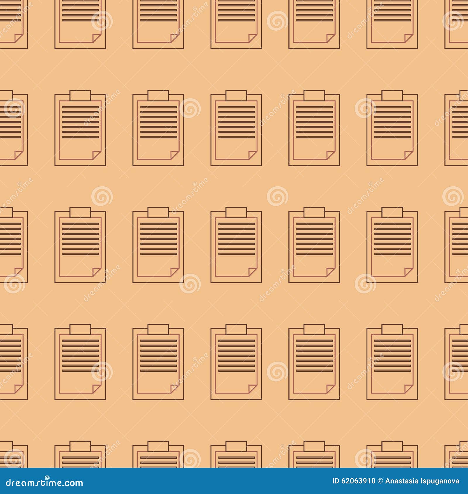 Notepad Seamless Pattern,outline Note Royalty-Free Illustration ...