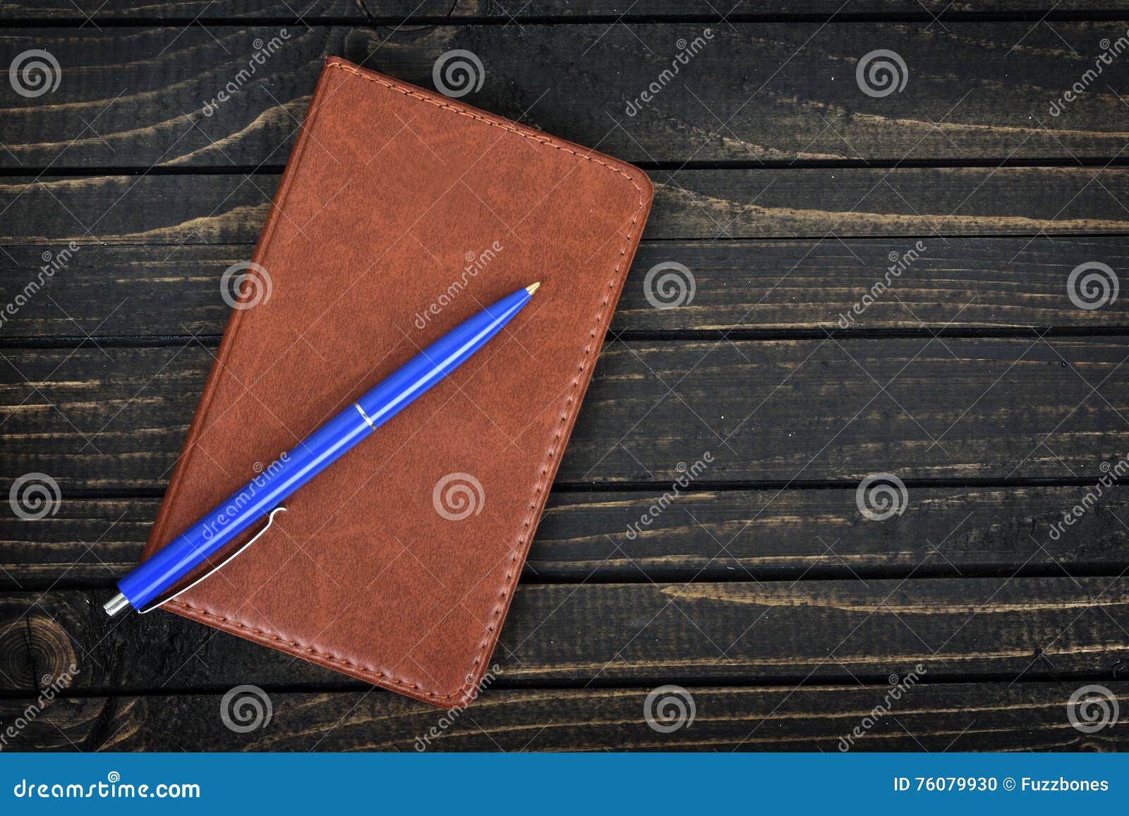 Notepad on table stock photo. Image of diary, background - 76079930