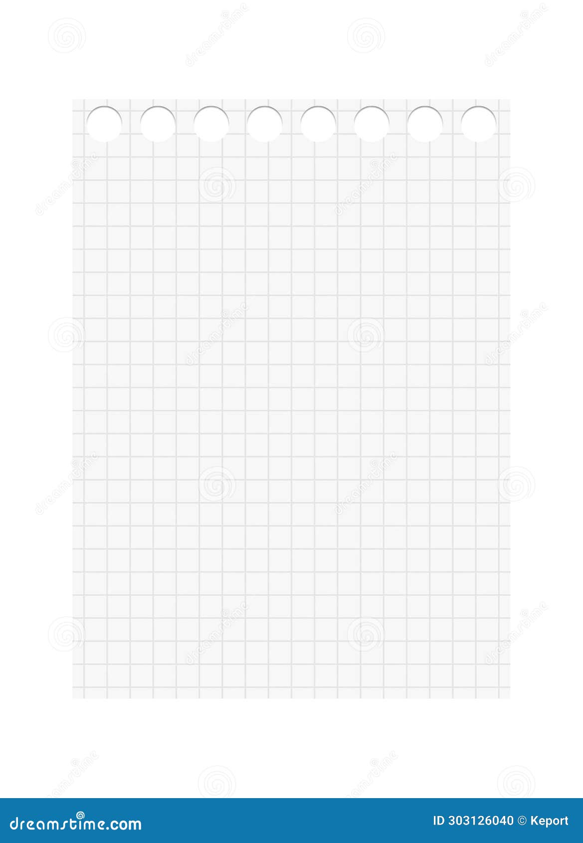 Notepad Texture with Copy Space - Checkered Paper Stock Photo - Image ...