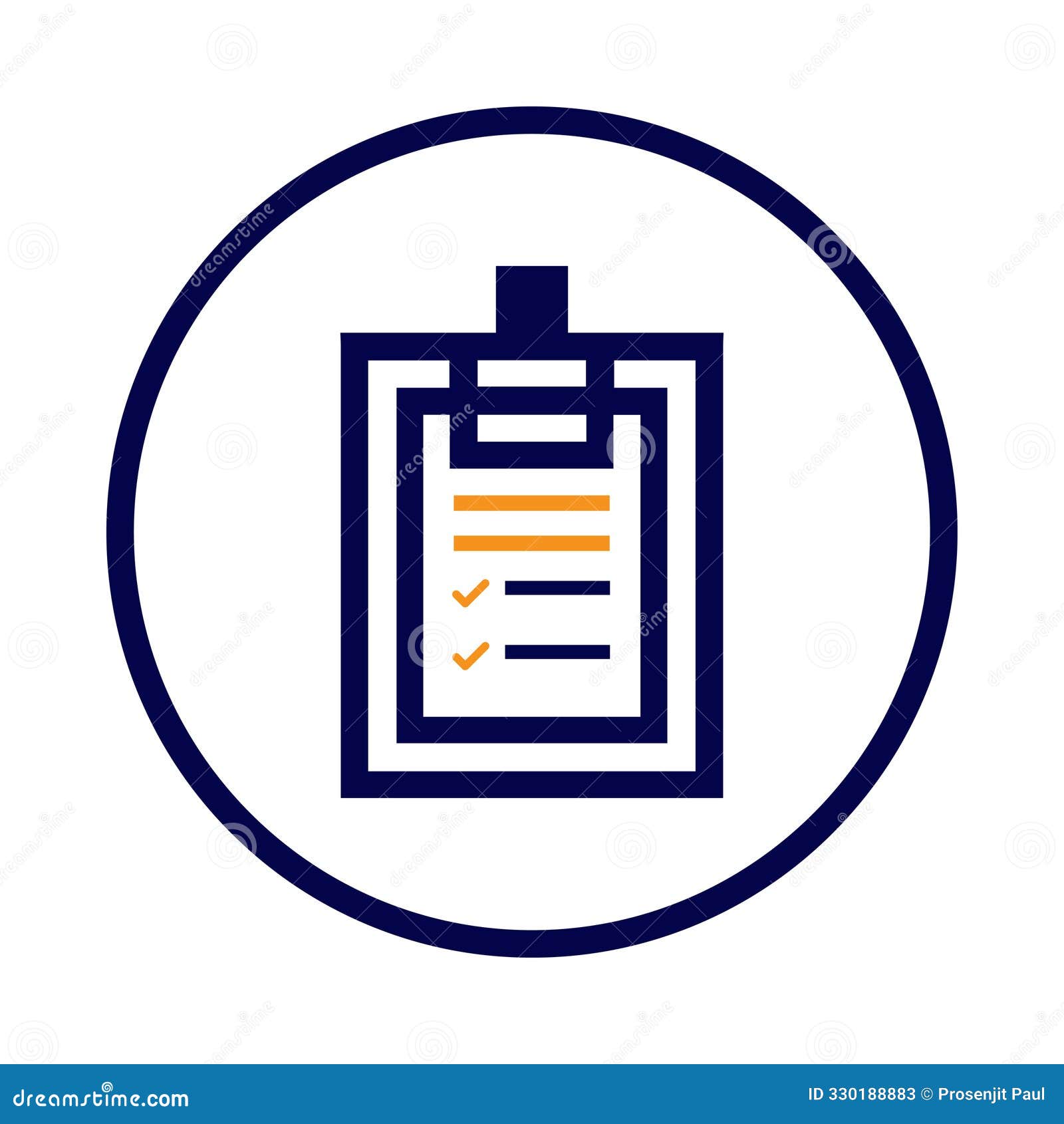 Report Checklist, Data Analysis And Question Mark Icons Set. Journey ...