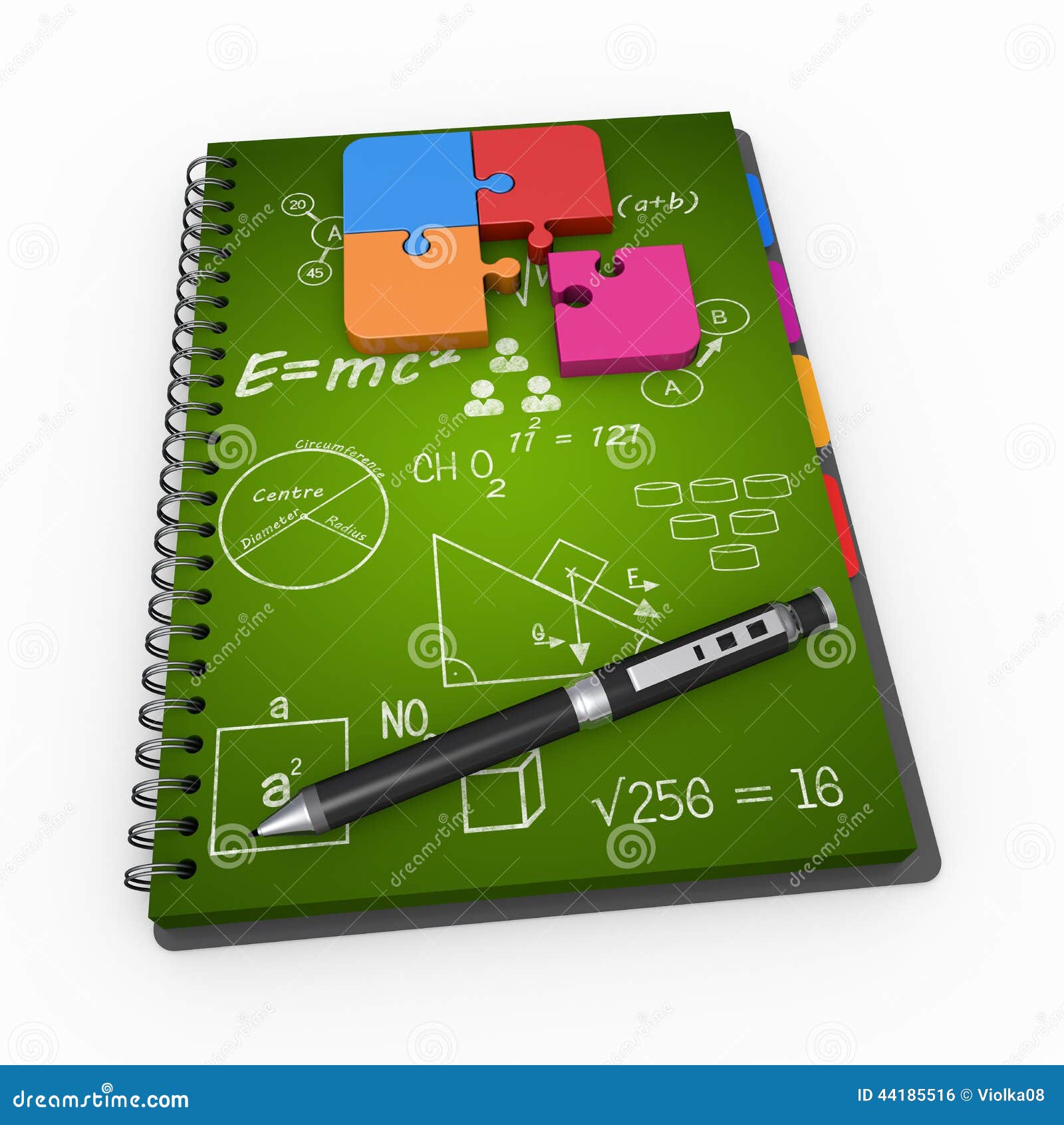 Notepad training concept stock illustration. Illustration of paper ...