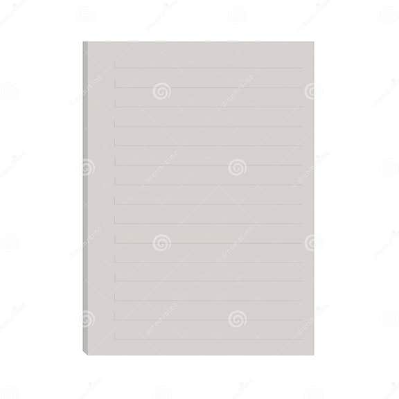 Notepad on White Background Stock Photo - Image of clipboard ...