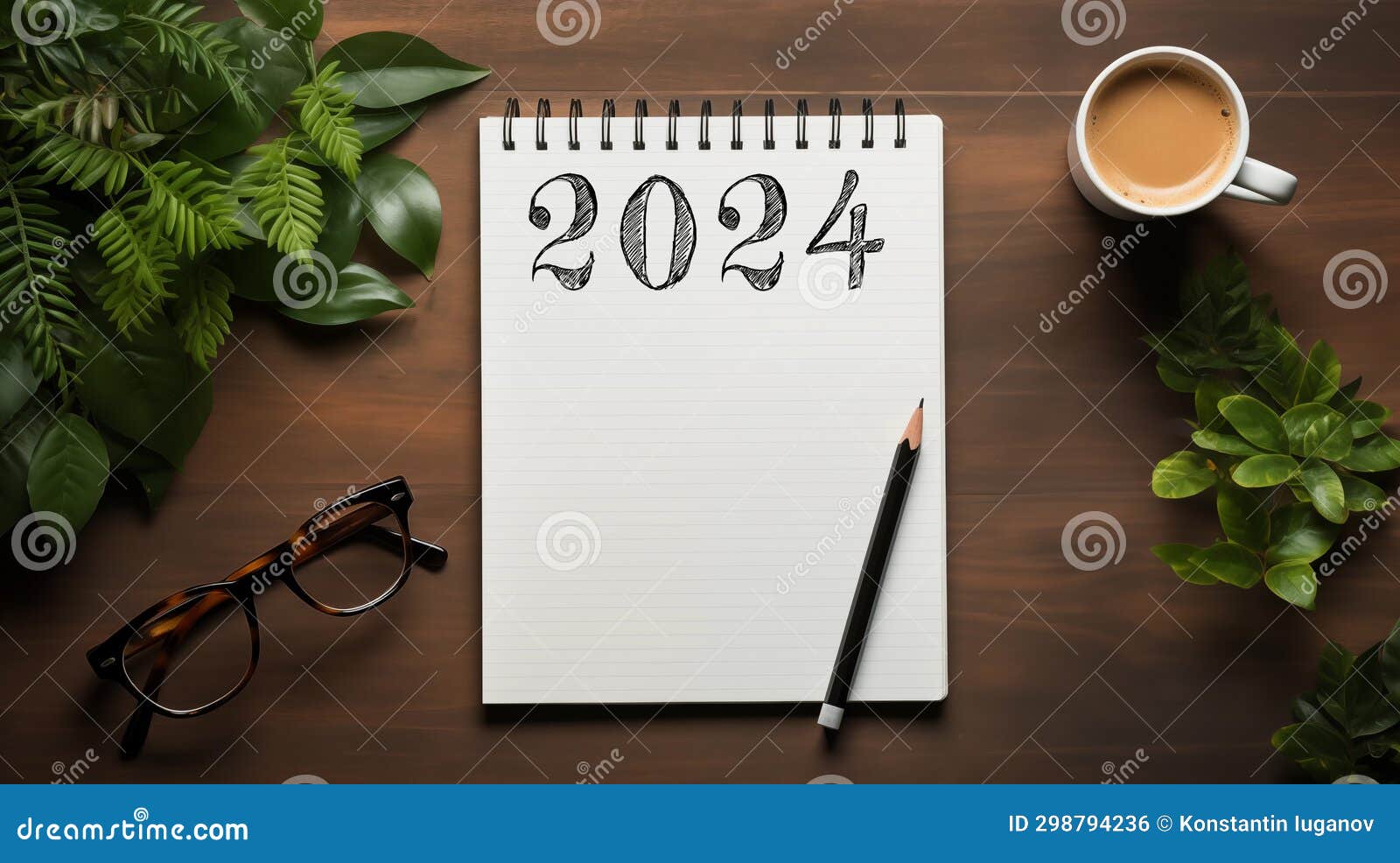 Notepad for writing stock illustration. Illustration of business ...