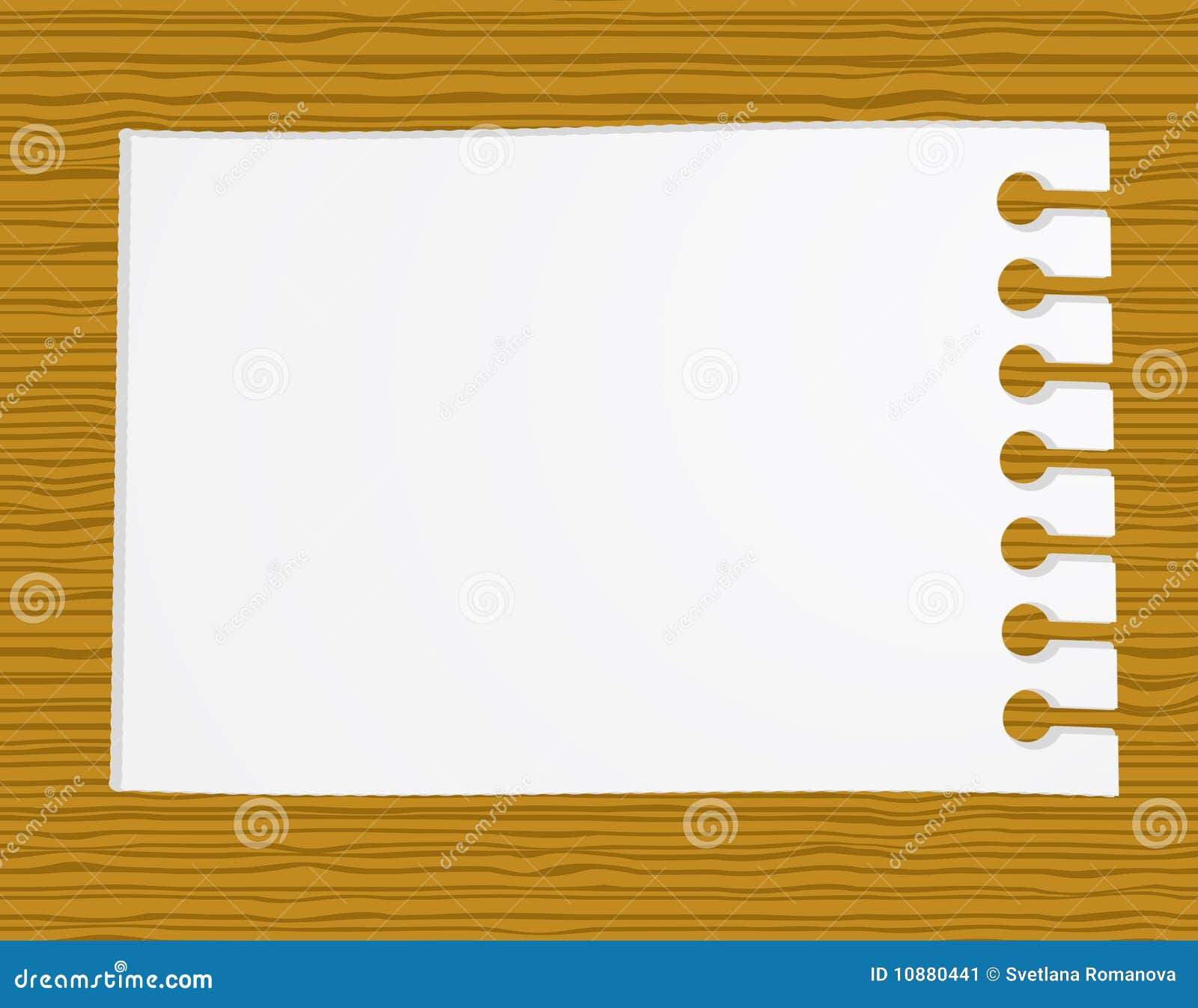 Notepaper Cartoon Vector | CartoonDealer.com #32397851
