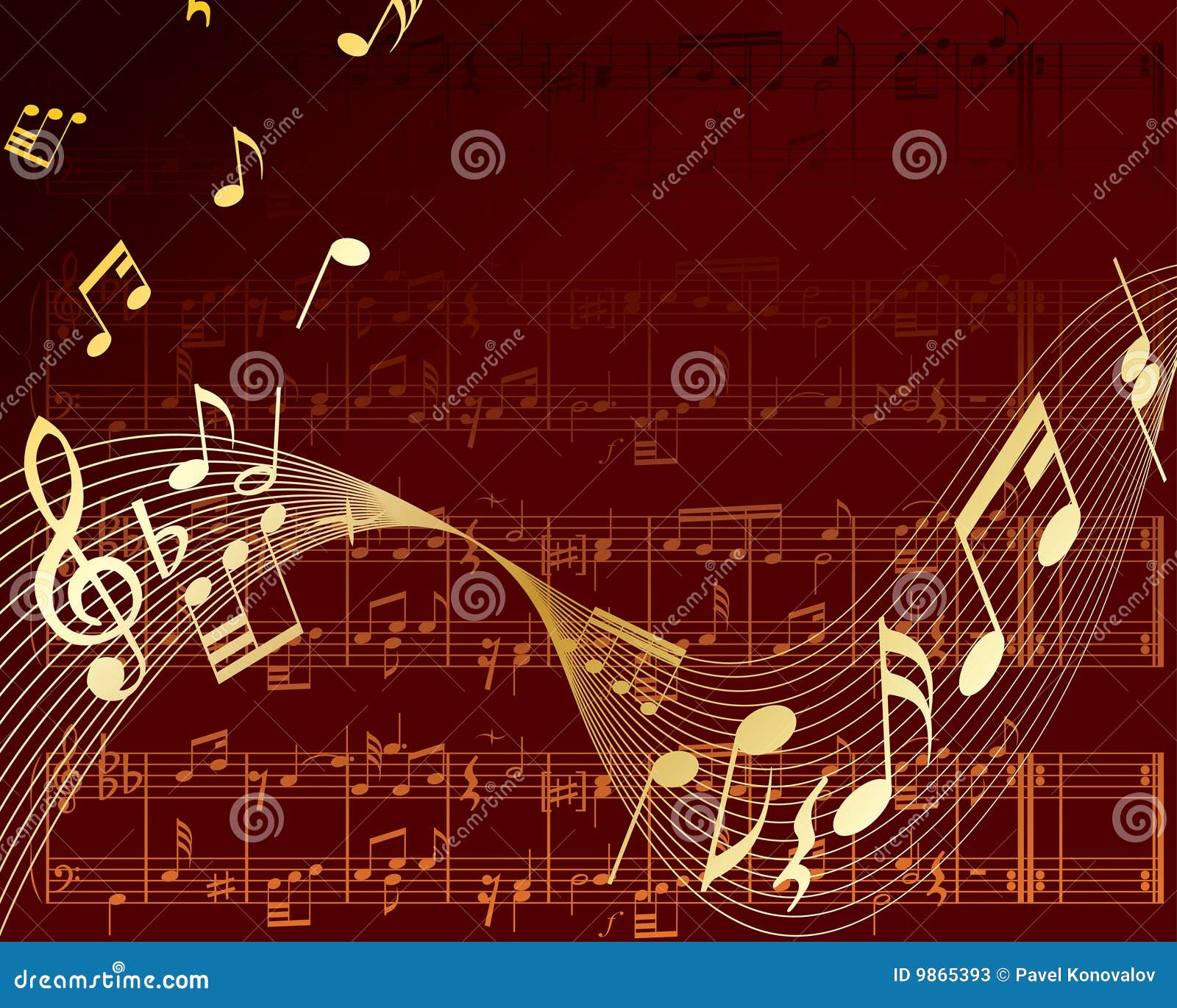Notes background stock vector. Illustration of curves - 9865393