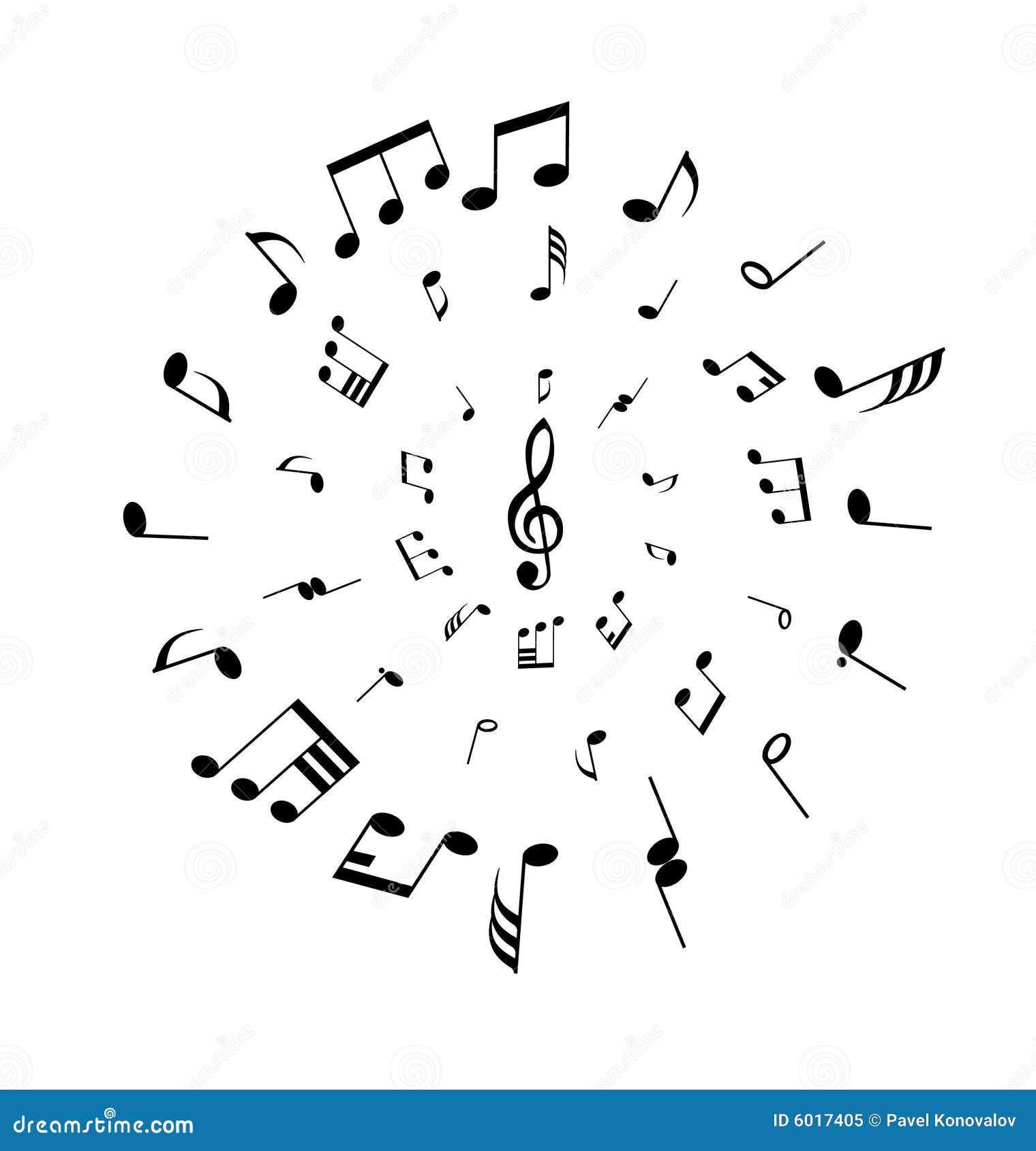 Notes Circle Royalty Free Stock Photo - Image: 6017405