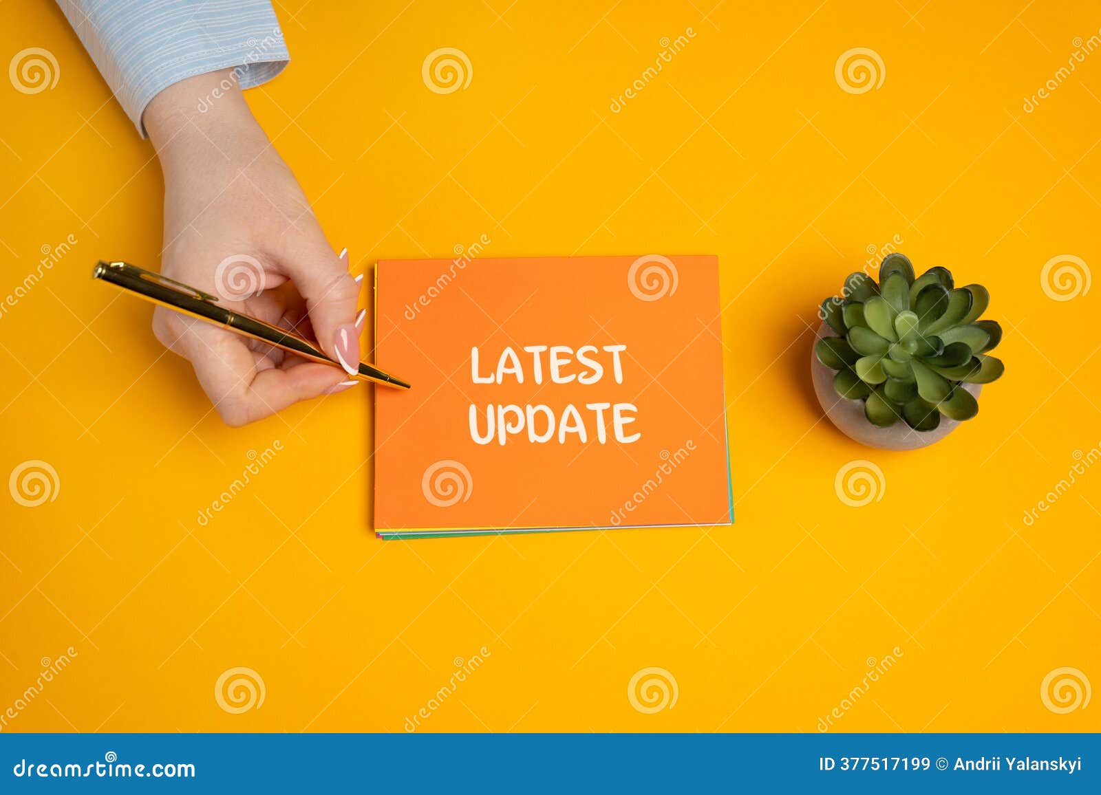 LATEST UPDATE Word On Wooden Block On Chart Background Royalty-Free ...