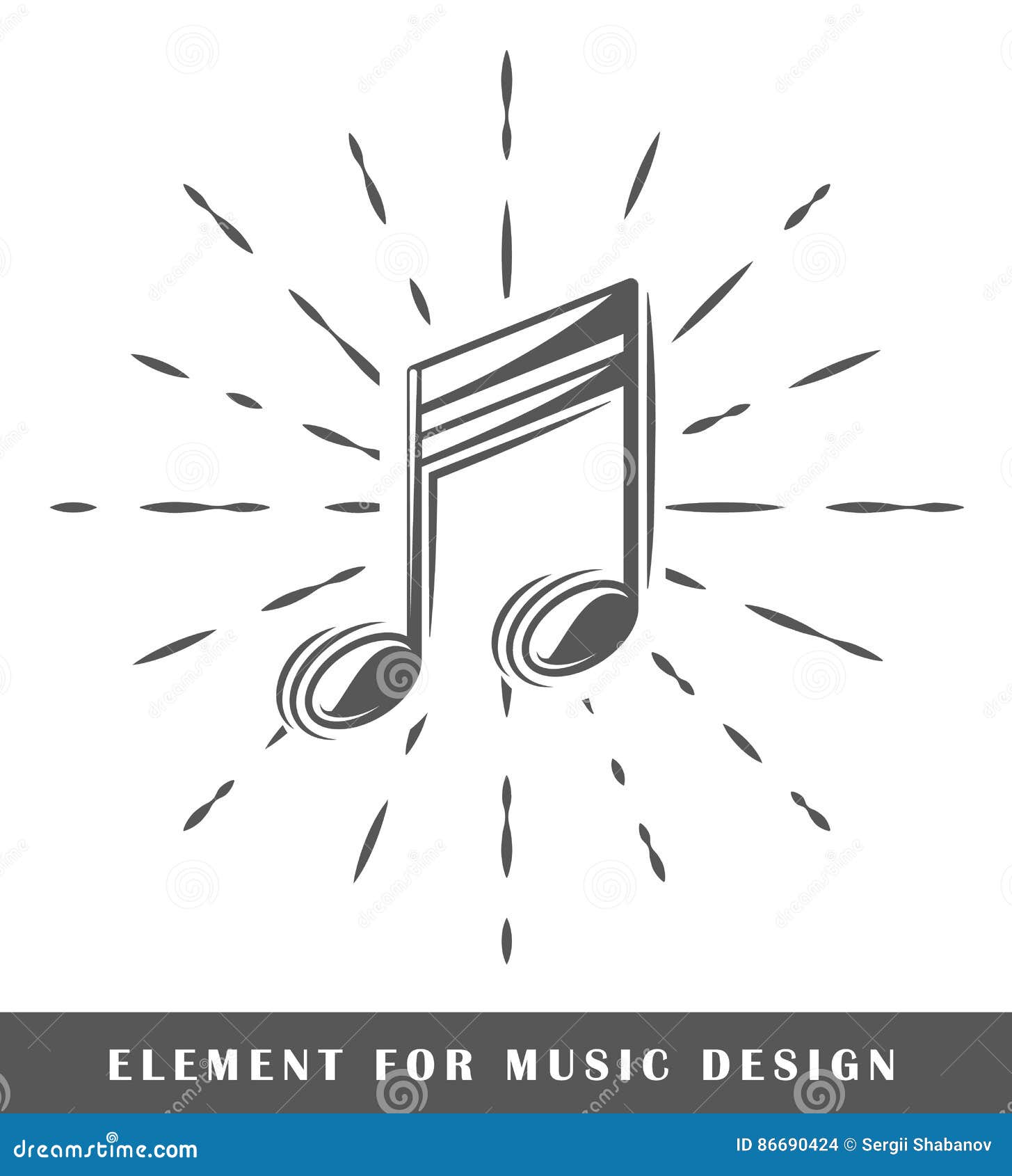 Notes stock vector. Illustration of element, badge, design - 86690424