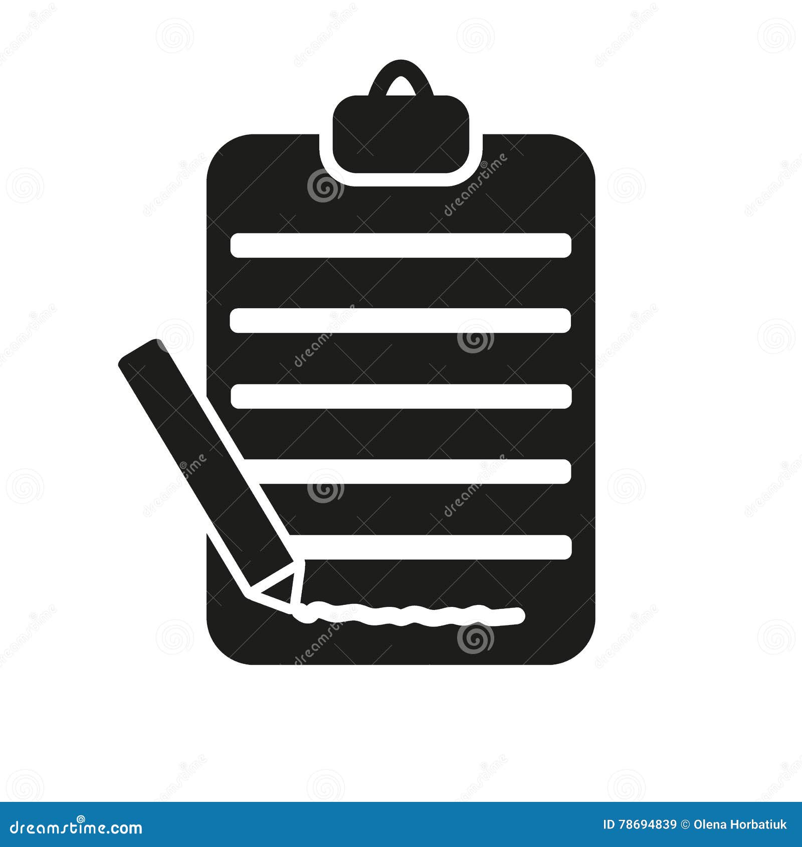 Notes Menu from the Restaurant. Stock Vector - Illustration of ...