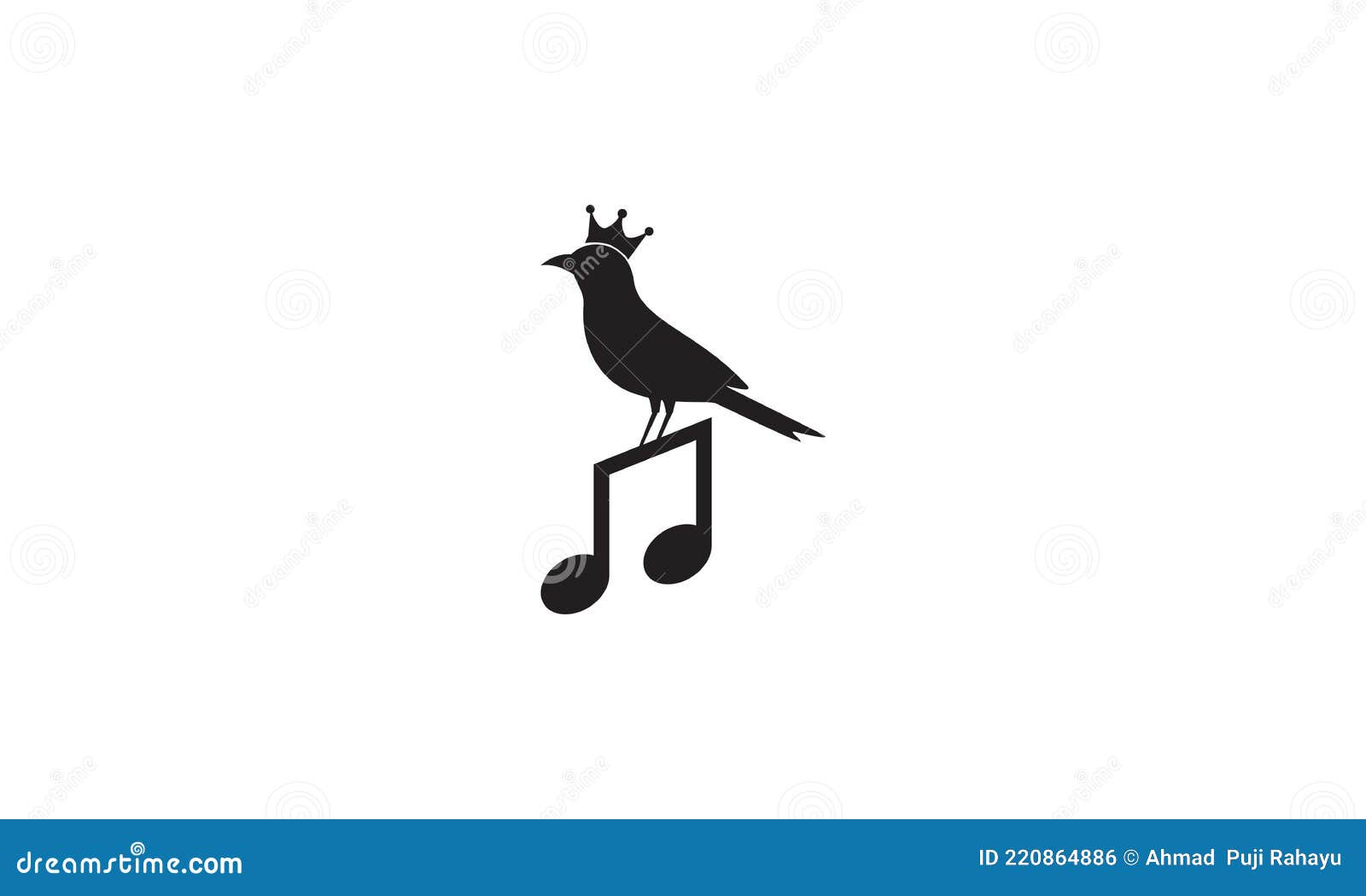Bird King Crown Vector Logo | CartoonDealer.com #249634900