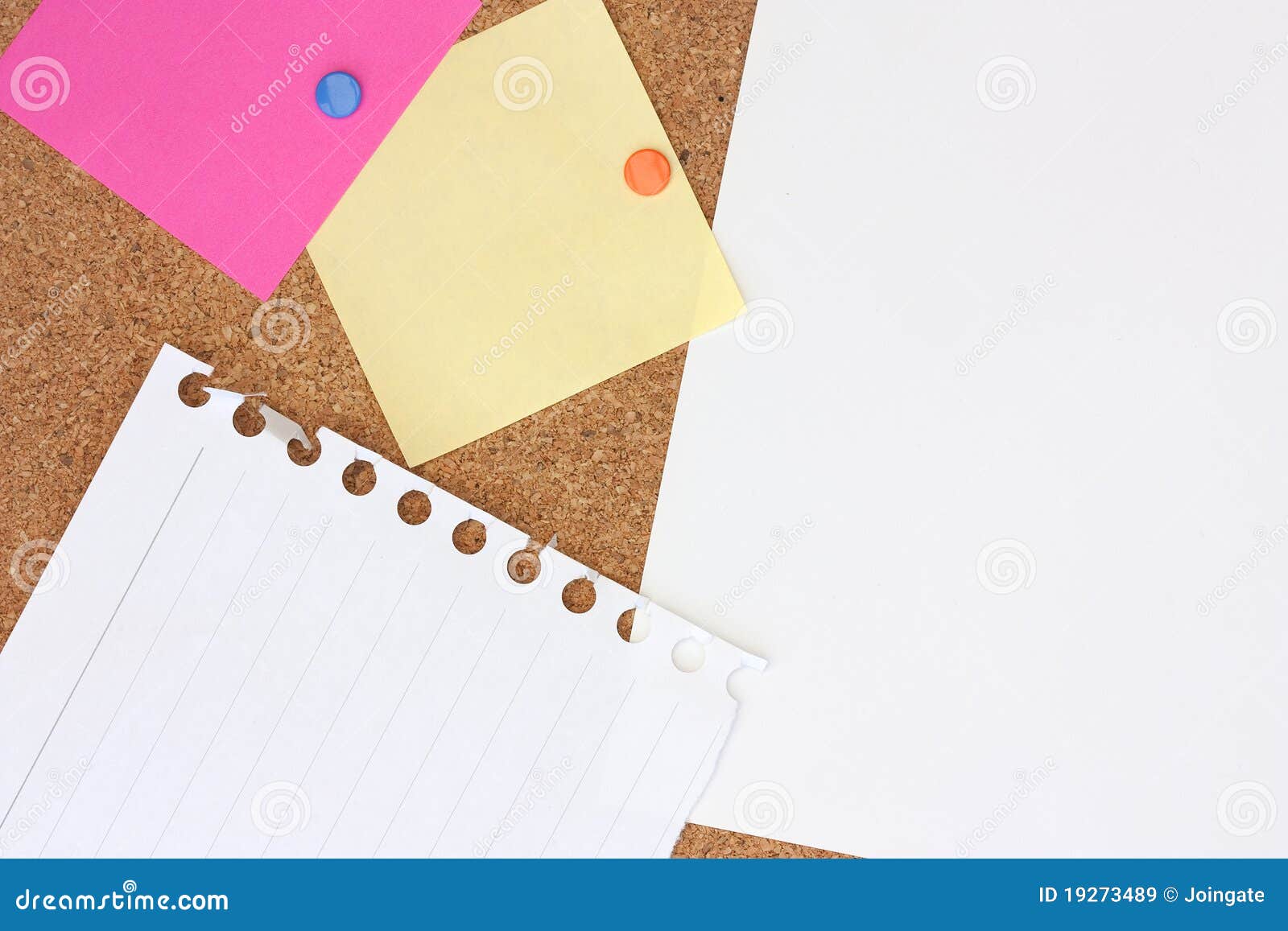 Notes on a noticeboard stock image. Image of notes, sheet - 19273489
