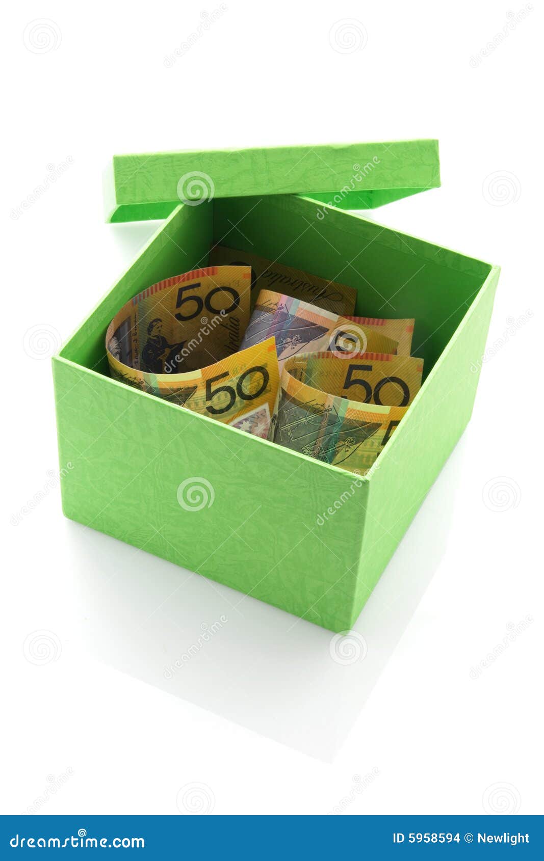 Notes in Paper Box stock photo. Image of object, fortune - 5958594