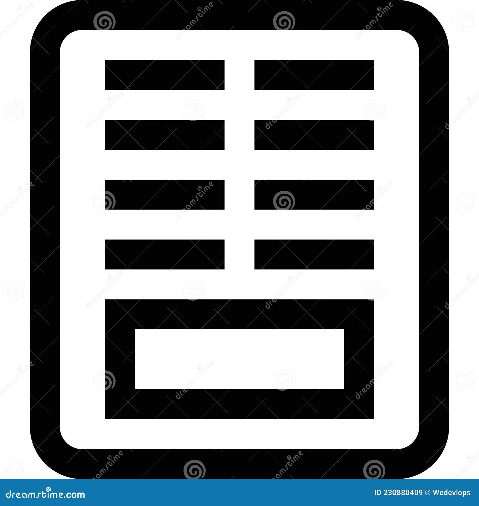 Notes paper logo icon stock image. Illustration of brand - 230880409