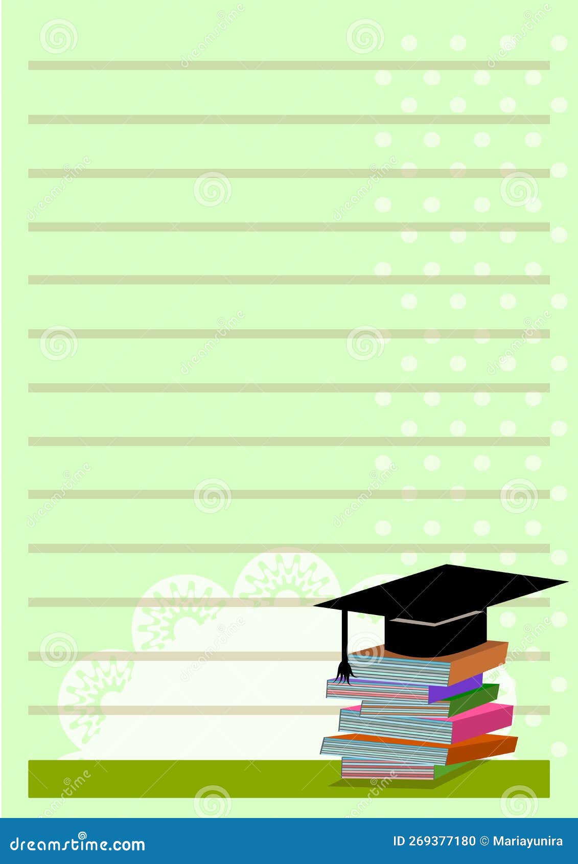 Notes Paper Templates in Colorful Template Stock Illustration ...