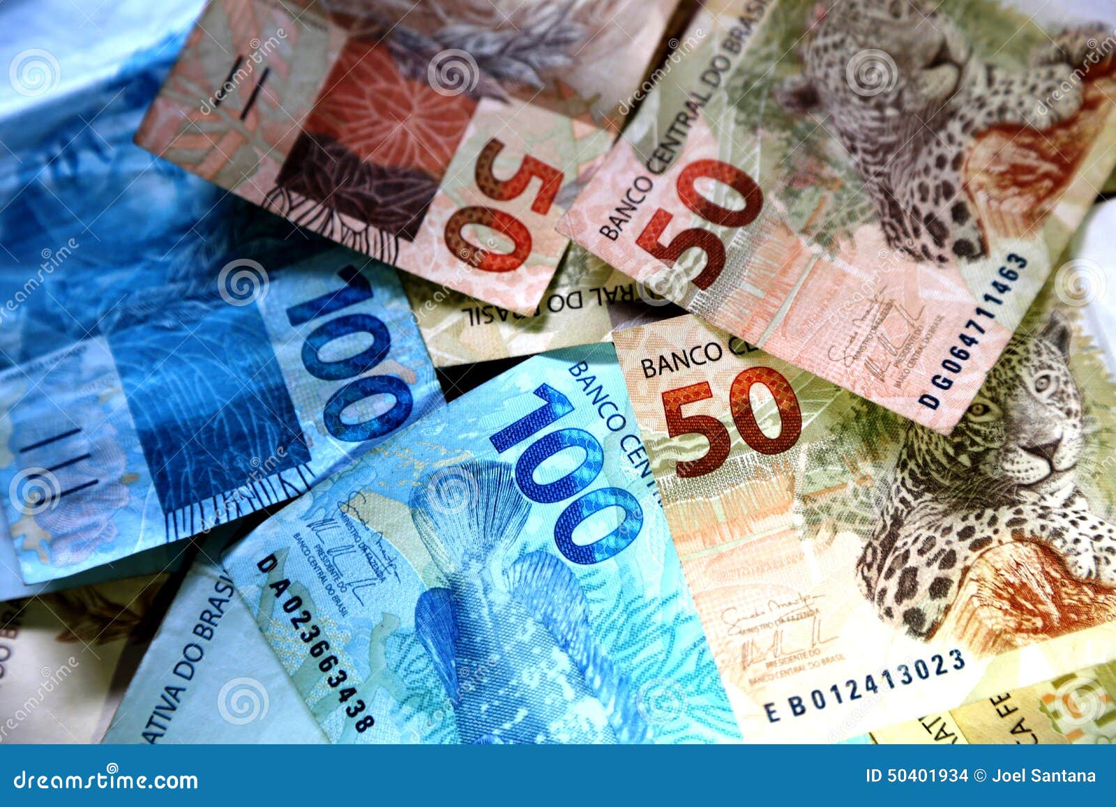 Notes 50 and 100 Reais of Brazil Stock Photo - Image of business, banks ...