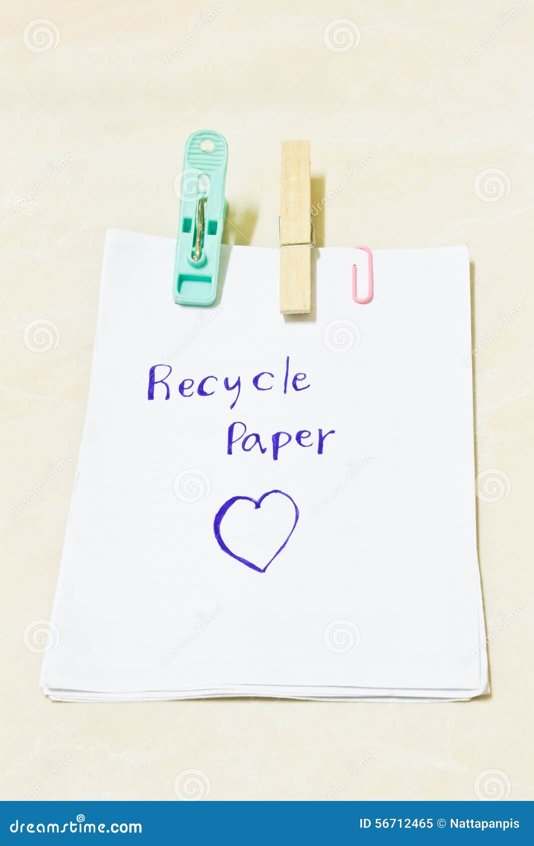 Notes, Recycle Paper stock image. Image of announcement - 56712465