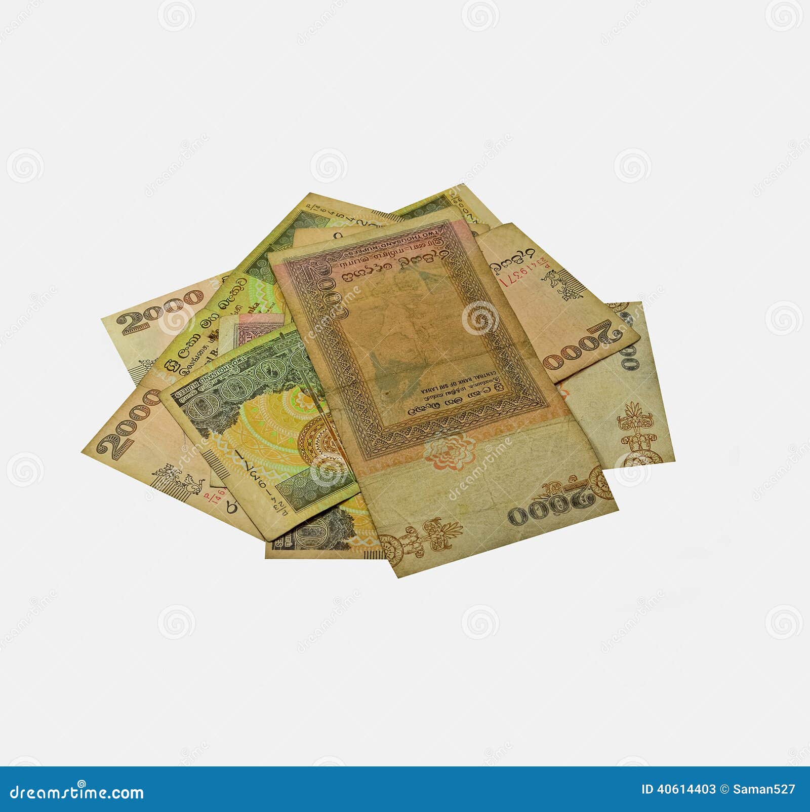Notes Sri-lankaises De Roupie De Devise Image stock - Image du finances ...