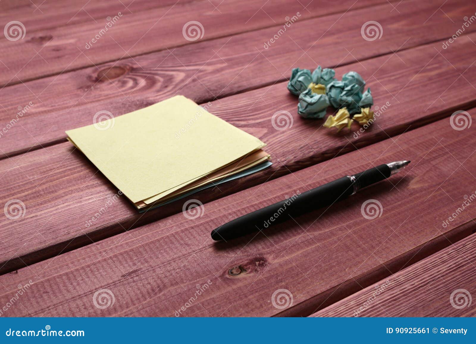 Notes stock image. Image of side, stack, table, sheet - 90925661
