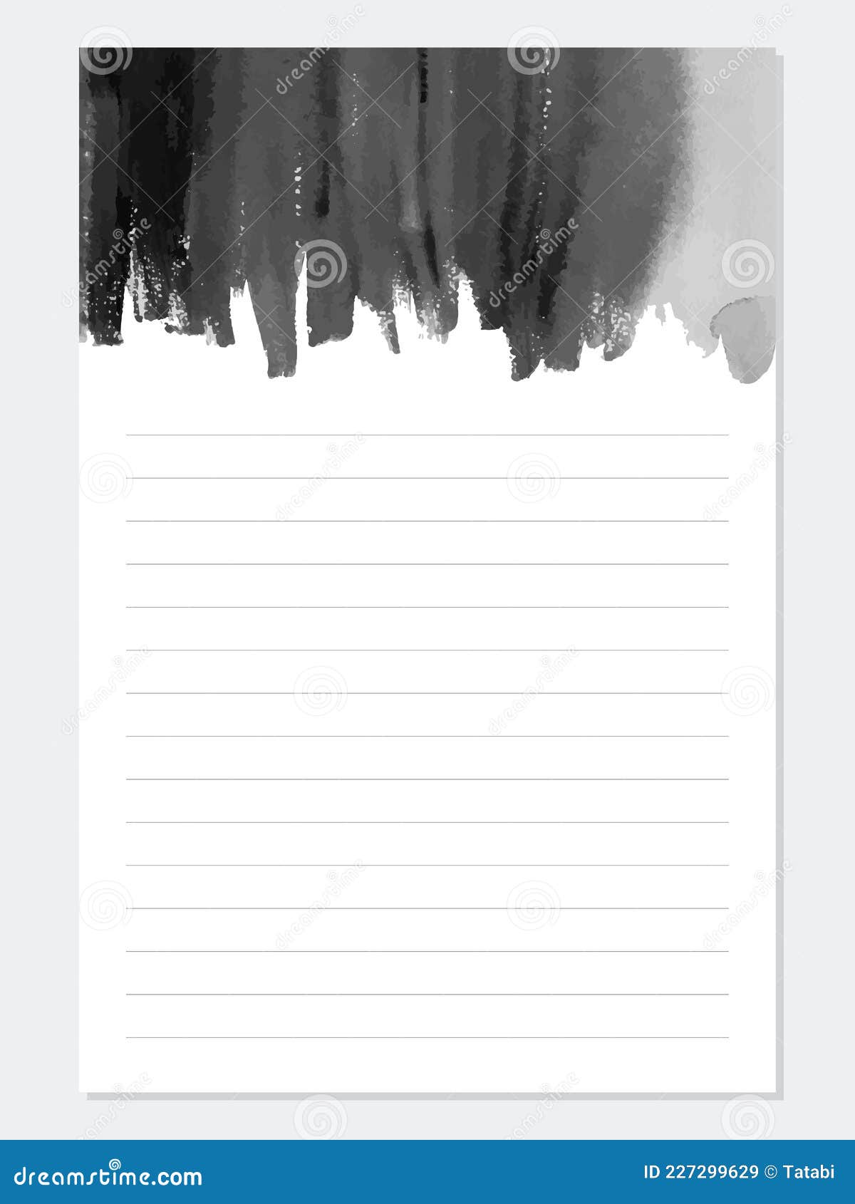 Notes, To Do List, daily Planner Vector Template Stock Vector ...