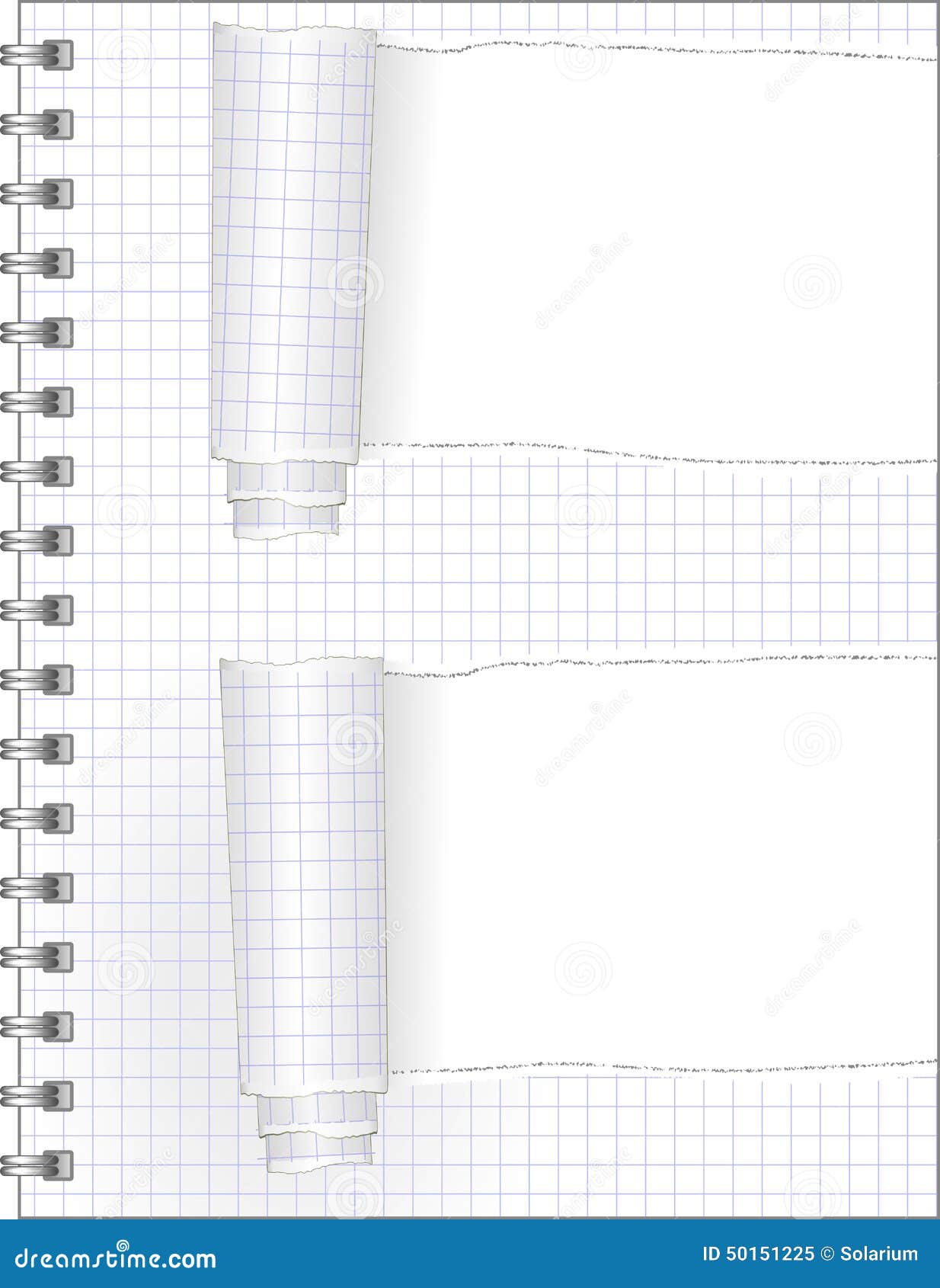 Notes stock vector. Illustration of teared, clean, scrap - 50151225