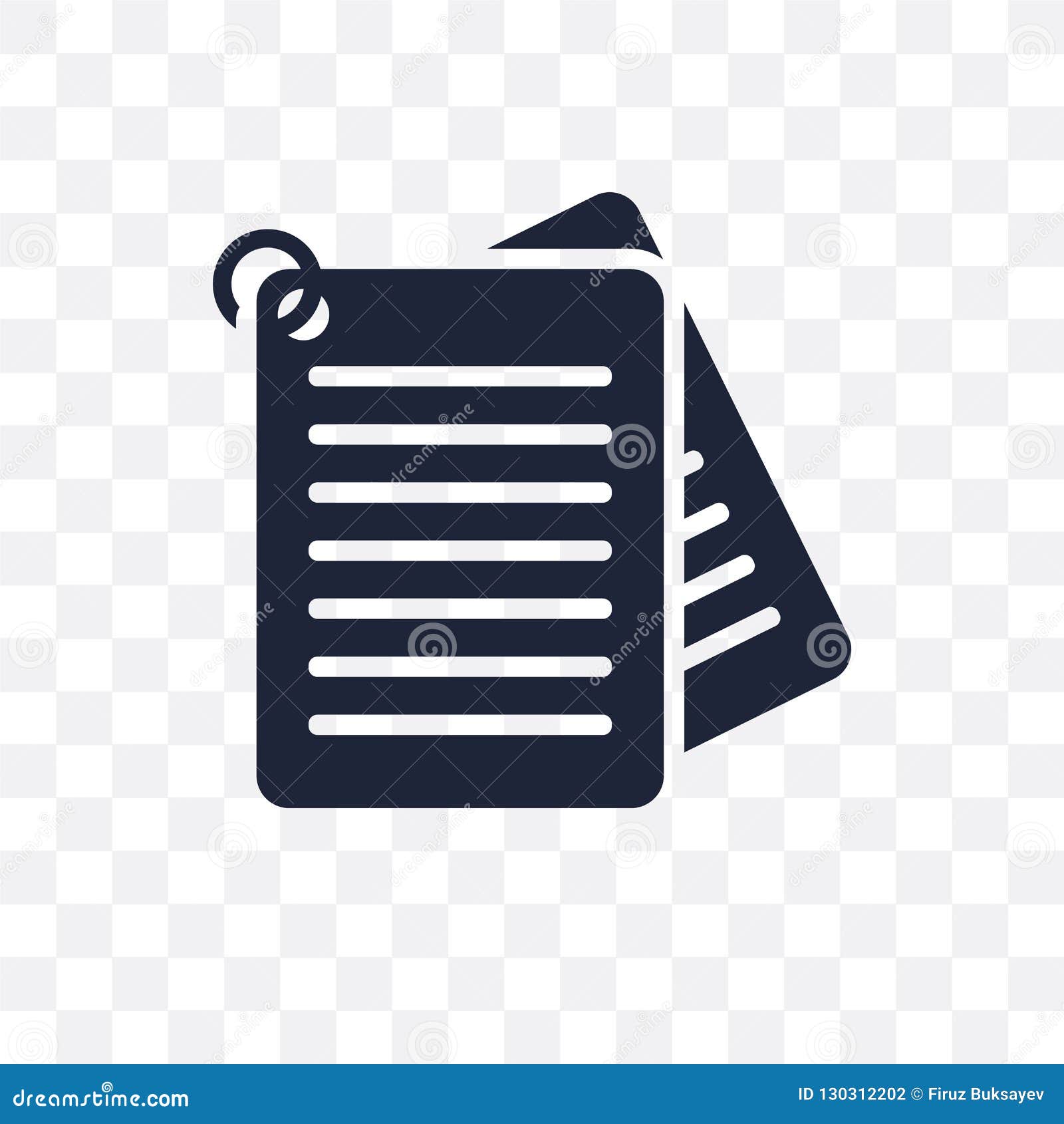 Notes Transparent Icon. Notes Symbol Design from Online Learning Stock ...