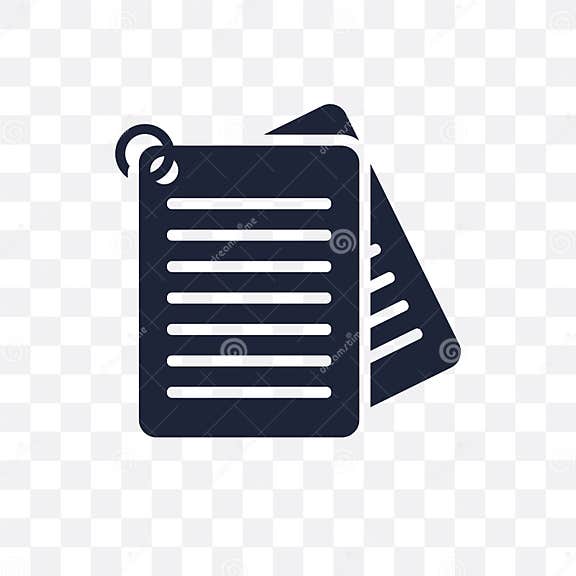 Notes Transparent Icon. Notes Symbol Design from Online Learning Stock ...