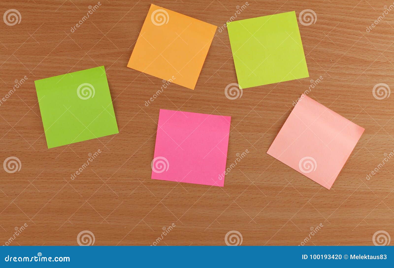 Notes on the wall stock photo. Image of sticker, creativity - 100193420