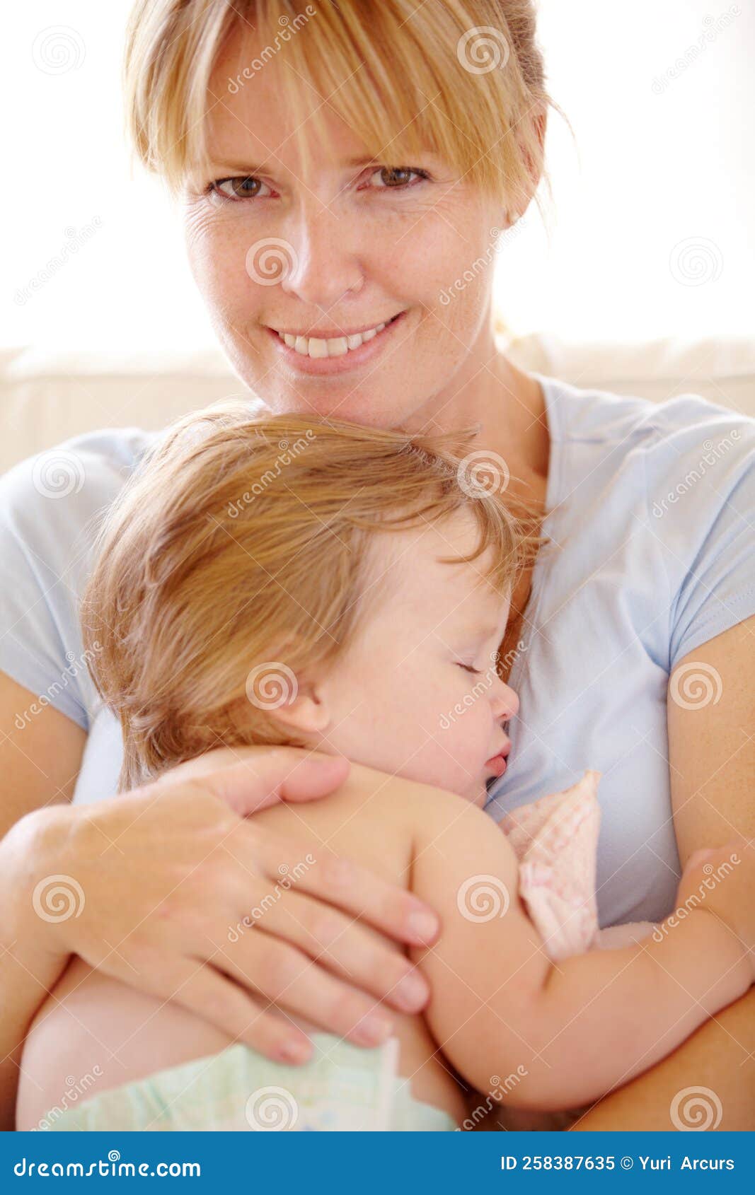Nothing Beats this Feeling. a Beautiful Mother Smiling at the Camera ... Nothing Beats this Feeling. a Beautiful Mother Smiling at the Camera ...