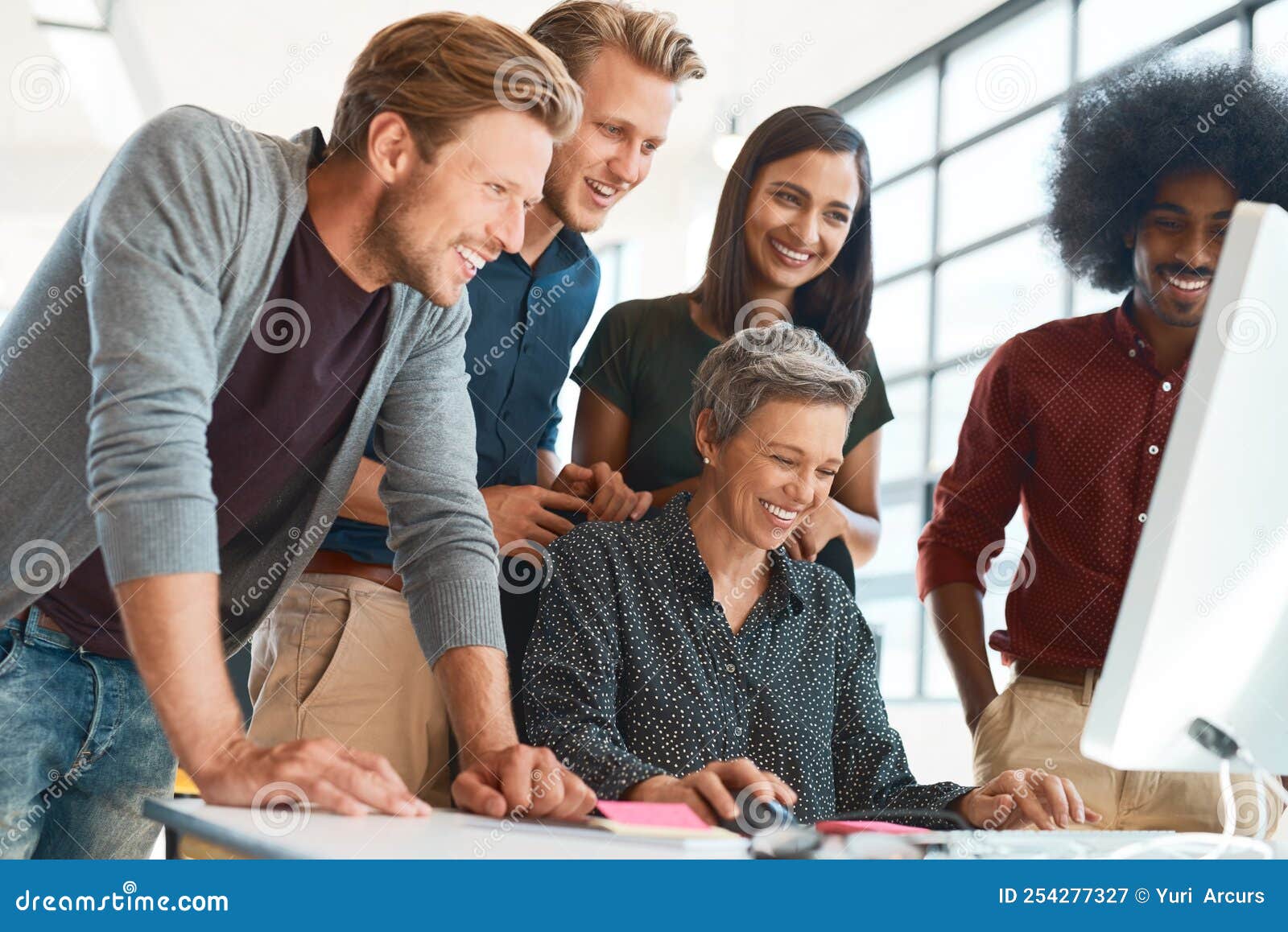 Nothing Feels Better Than a Completed Project. a Group of Creative ...