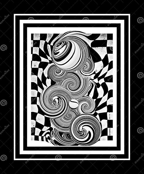 Nothing is real stock illustration. Illustration of pattern - 267342507