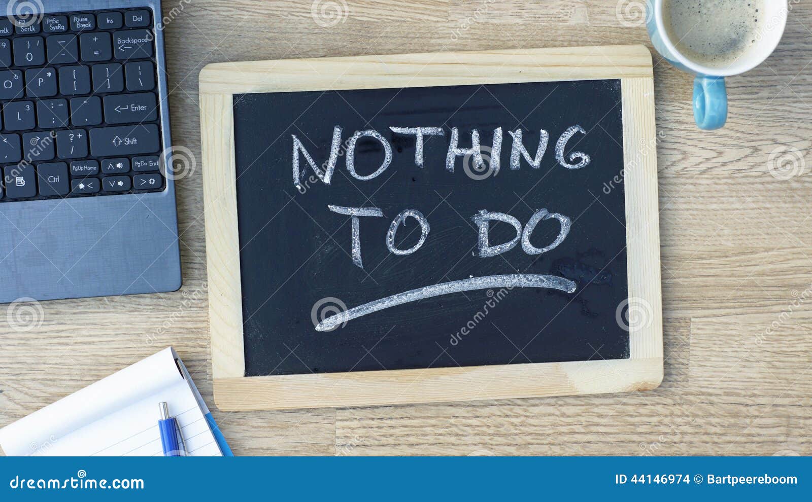 Nothing to do written stock photo. Image of isolated - 44146974