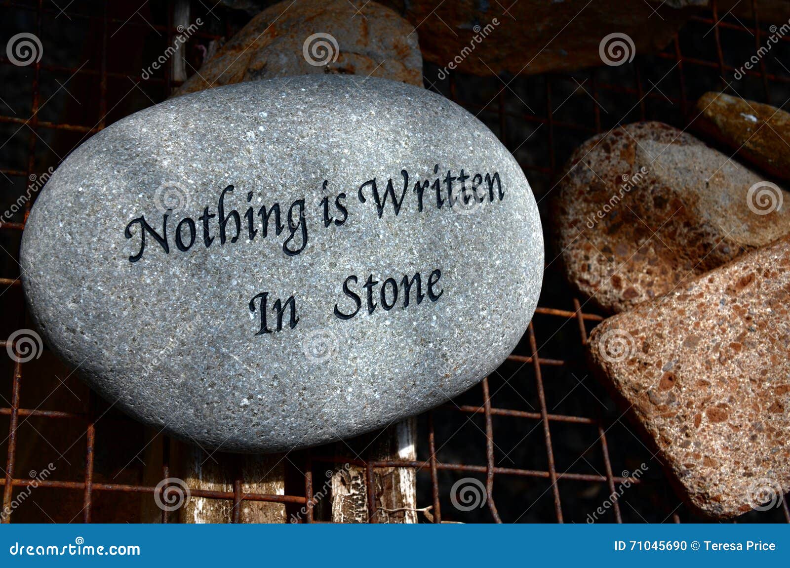 Quotes Written In Stones