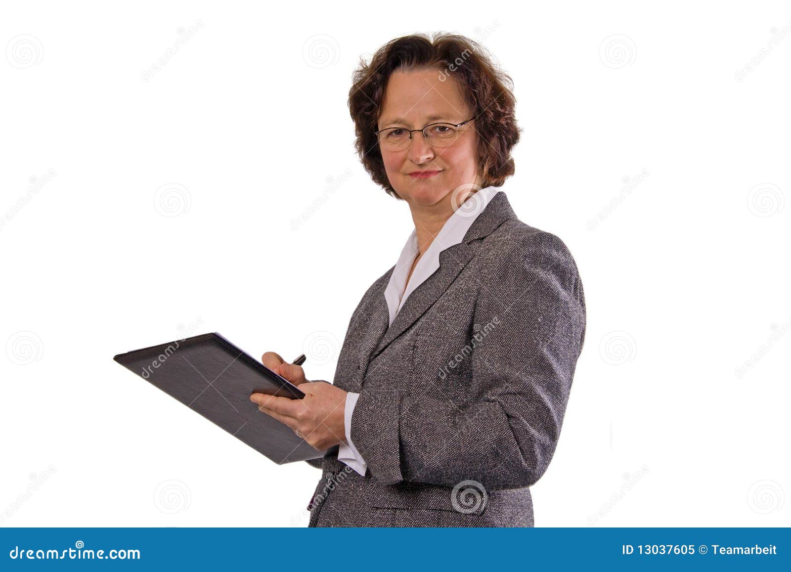 Notice stock image. Image of portrait, hair, female, information - 13037605