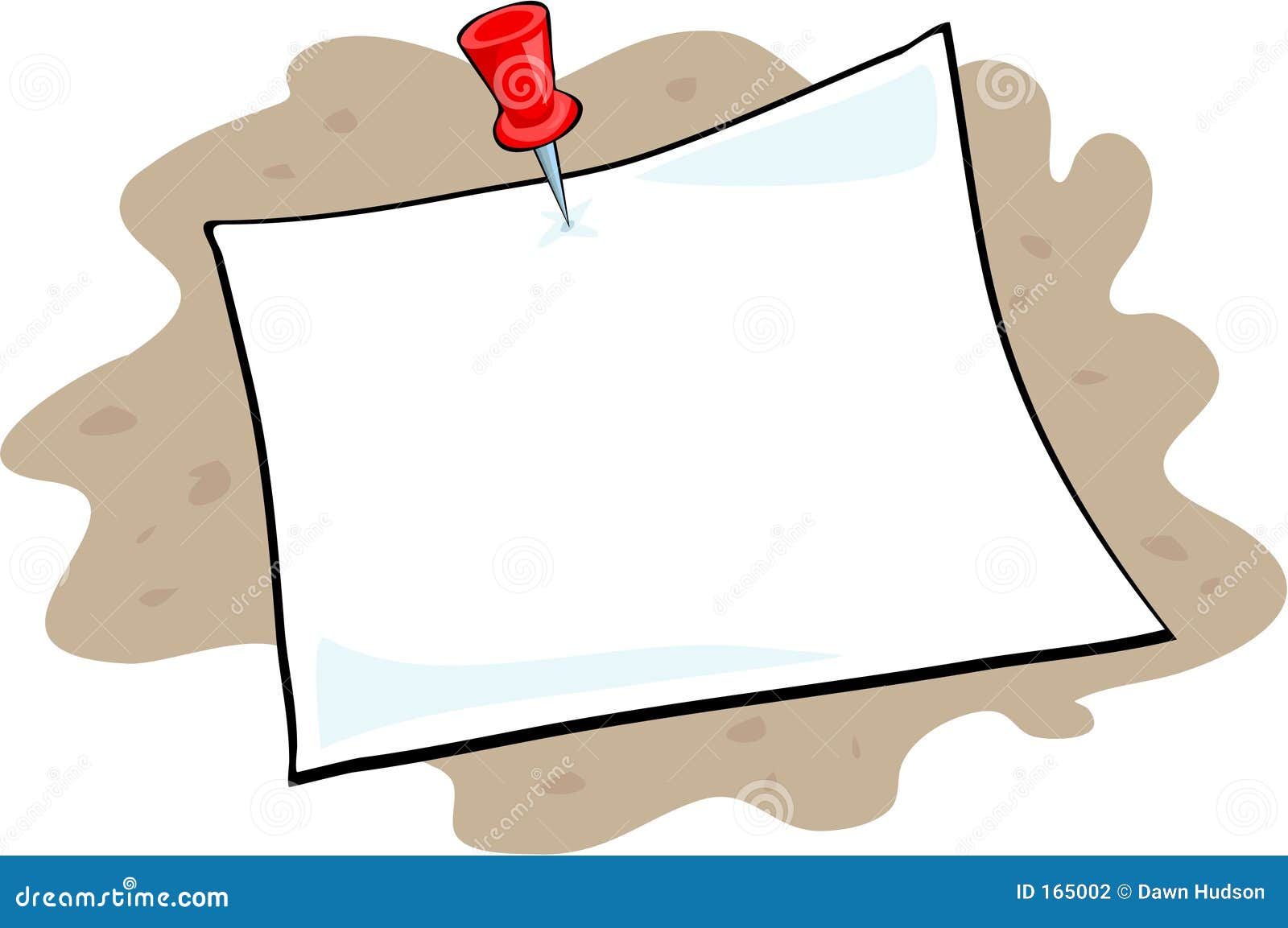 Notice stock illustration. Illustration of stationery, square - 165002
