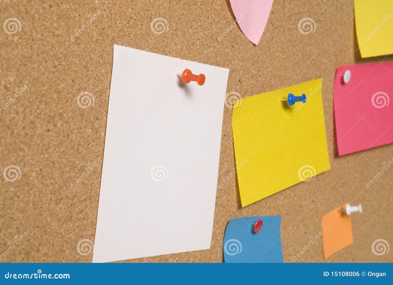 Notice board stock photo. Image of board, hang, drawing - 15108006