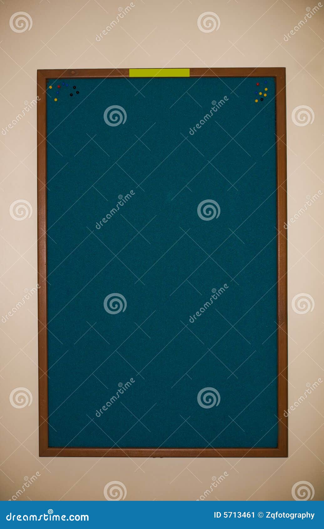 Notice Board stock image. Image of fixed, thumbtack, label - 5713461