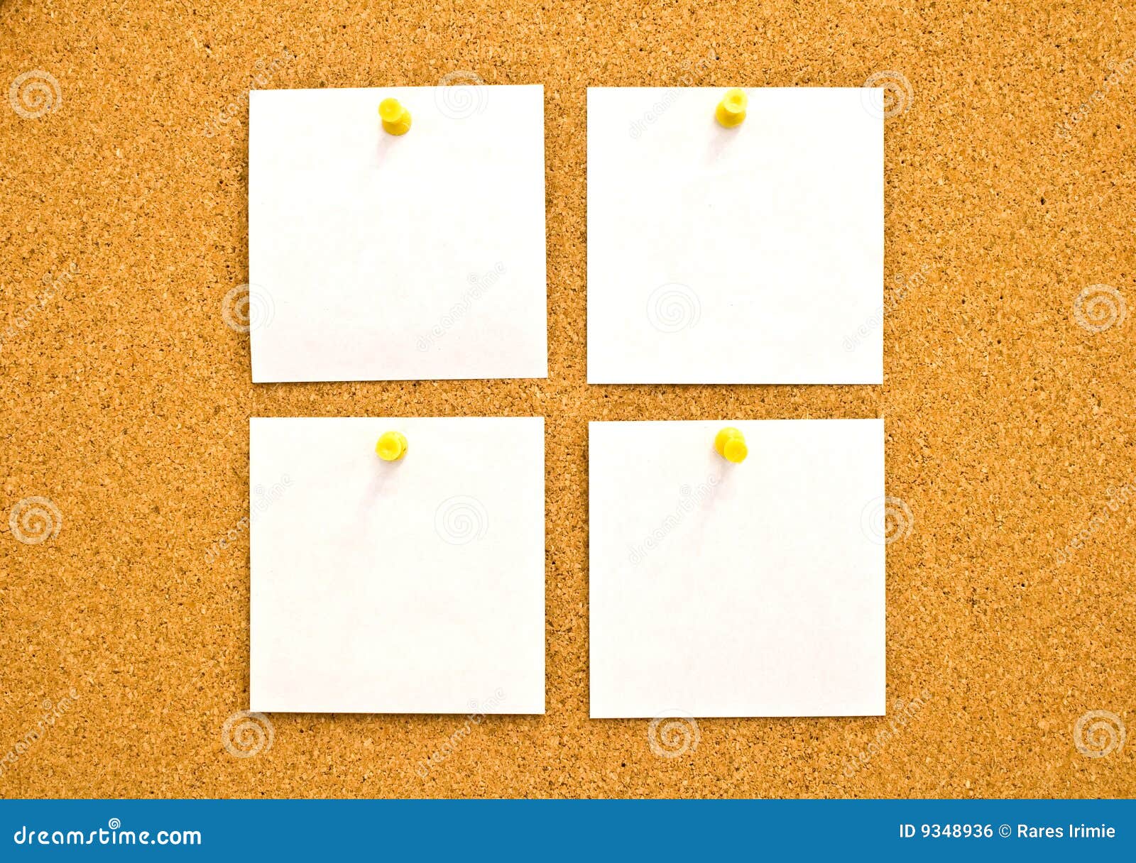 Notice - Board stock photo. Image of four, note, memory - 9348936