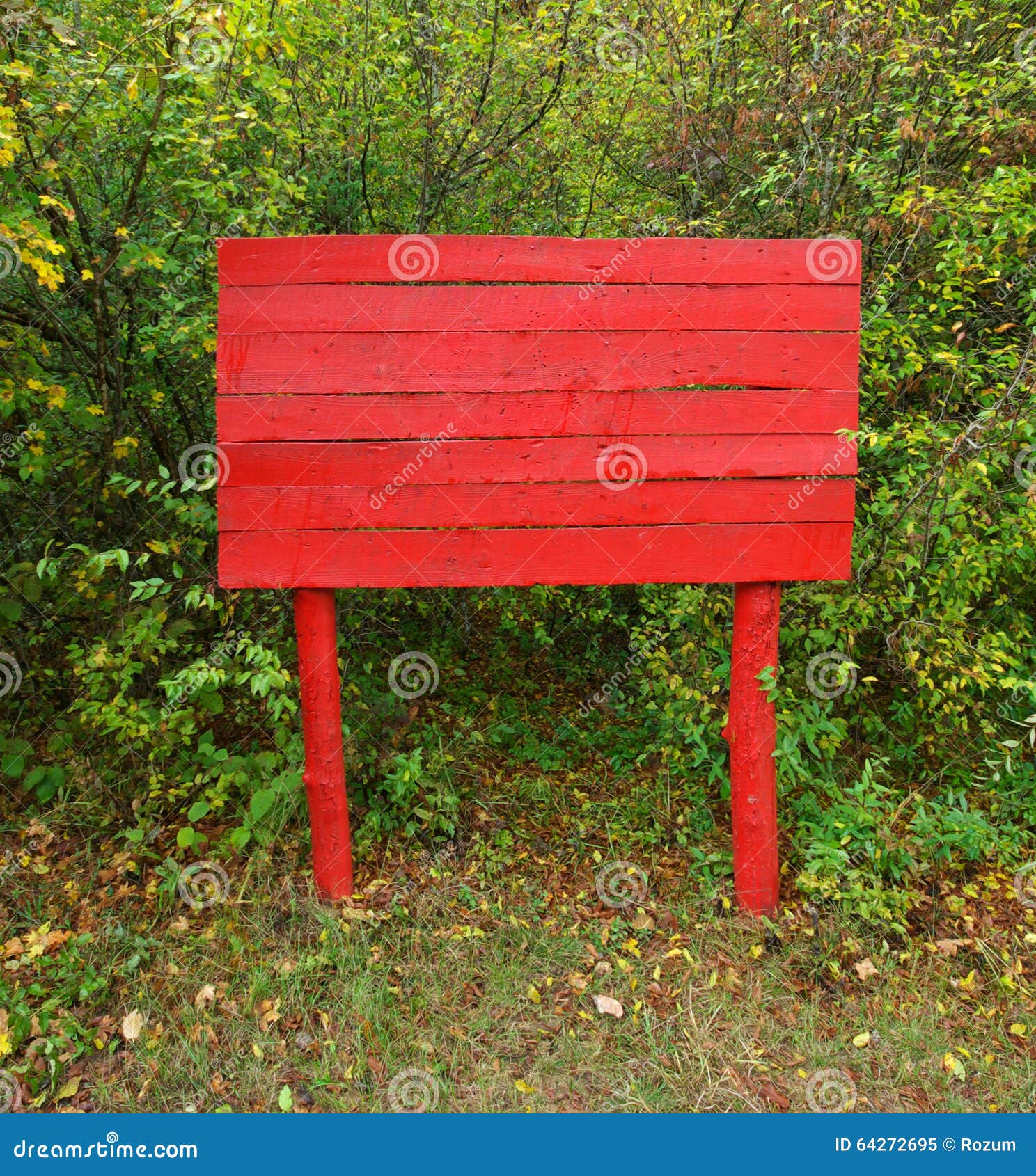 Notice board in forest stock image. Image of plywood - 64272695