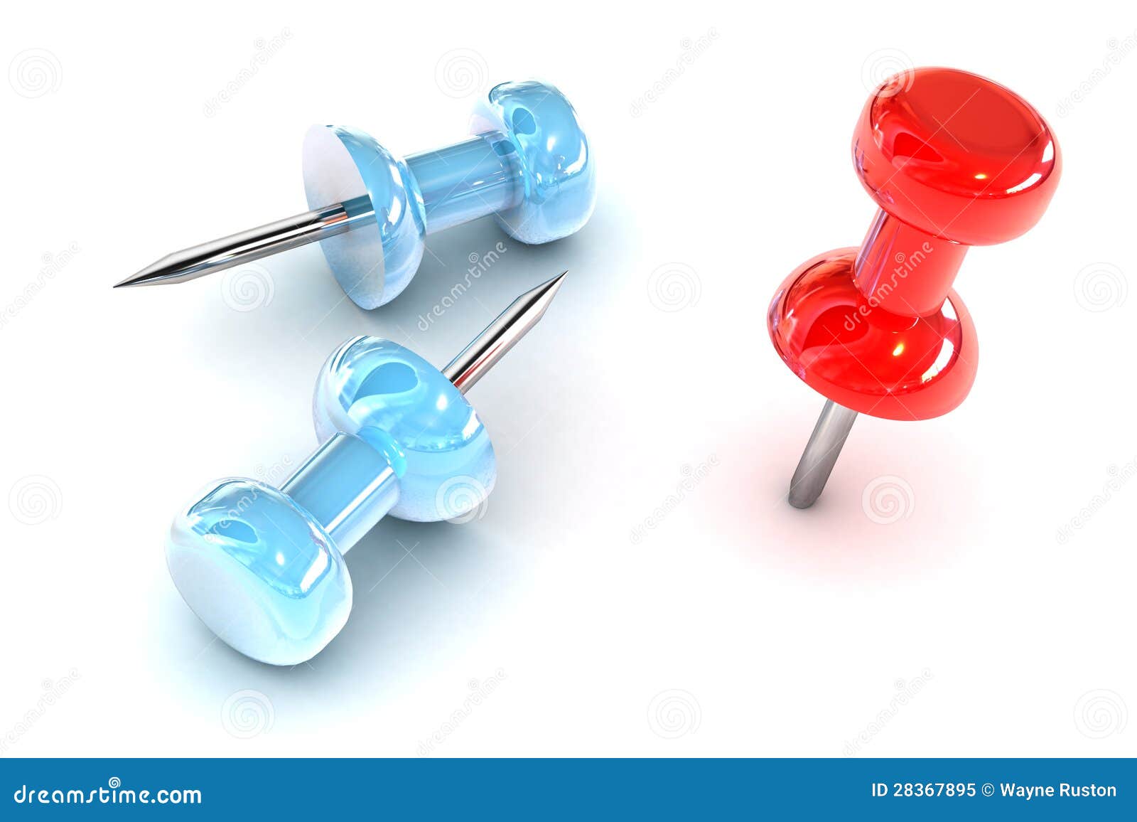 Notice Board Pins stock illustration. Illustration of business - 28367895