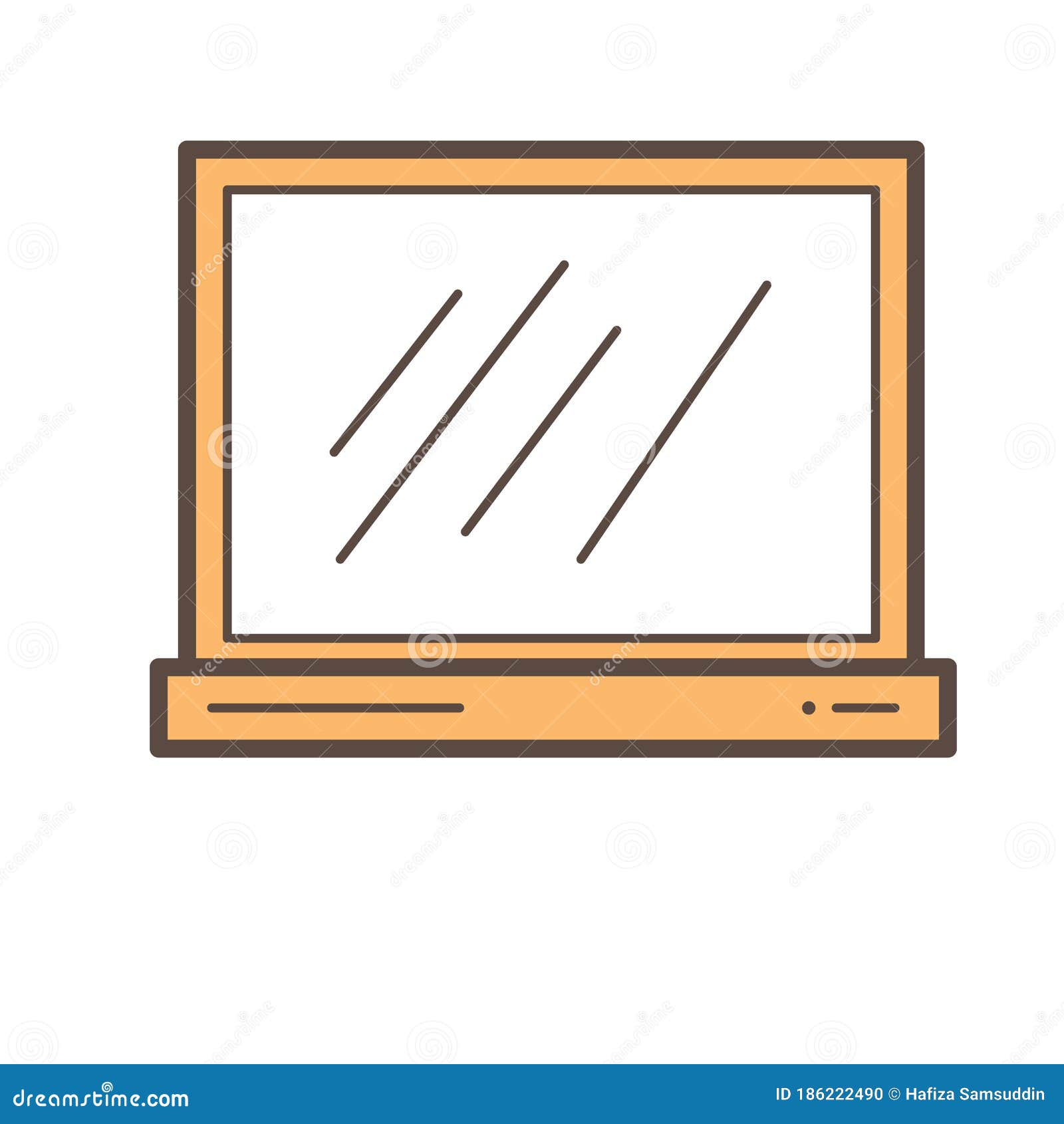 Notice Board. Vector Illustration Decorative Design Stock Vector ...