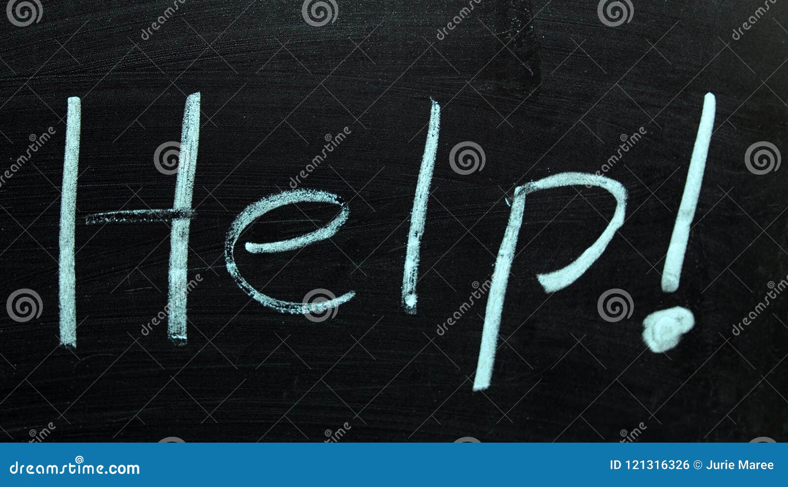 Notice of help needed. stock photo. Image of board, black - 121316326