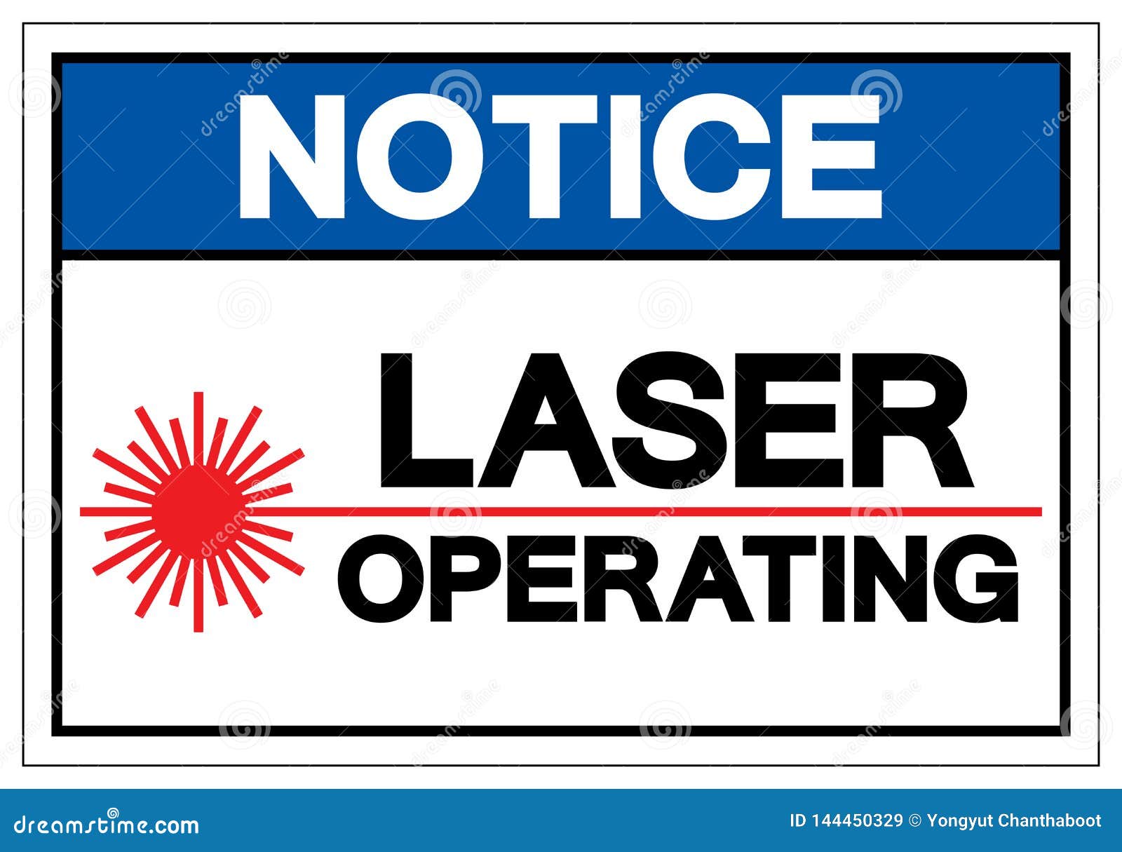 Notice Laser Symbol Sign Symbol Sign Isolate On Transparent Background ...