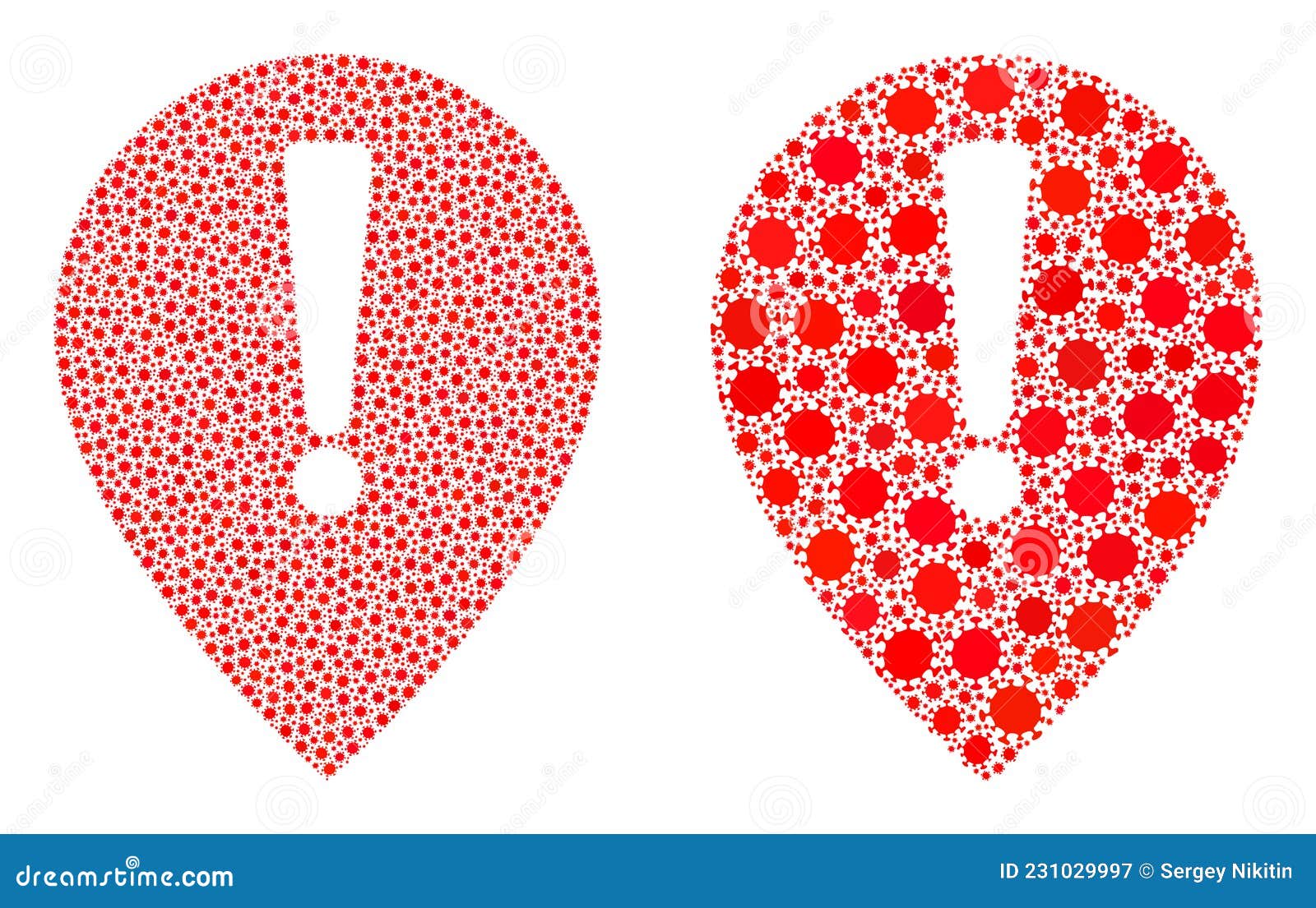 Map Pointer. Pointer Of Biological Hazards On The Area Map. Symbol For ...