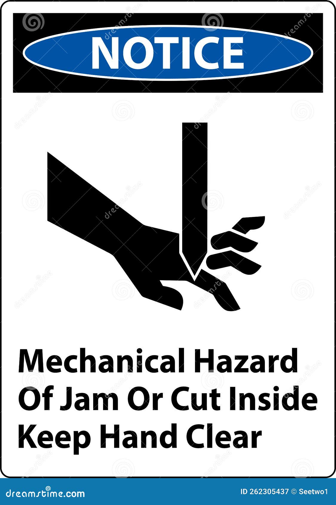 Notice Use Mechanical Lift Symbol Sign,Vector Illustration, Isolated On ...