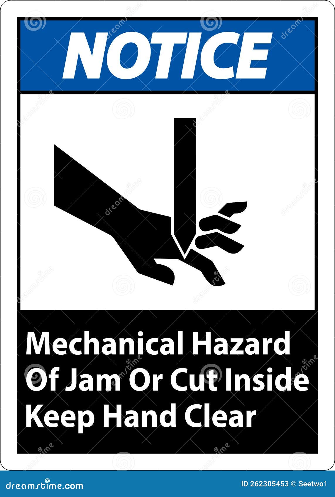 Notice Use Mechanical Lift Symbol Sign,Vector Illustration, Isolated On ...