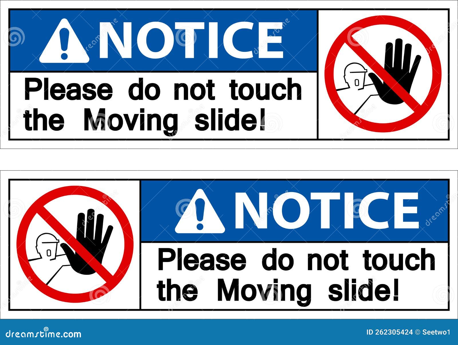 Notice Please Do Not Litter,blue Icon Logo Sticker Sign Vector ...