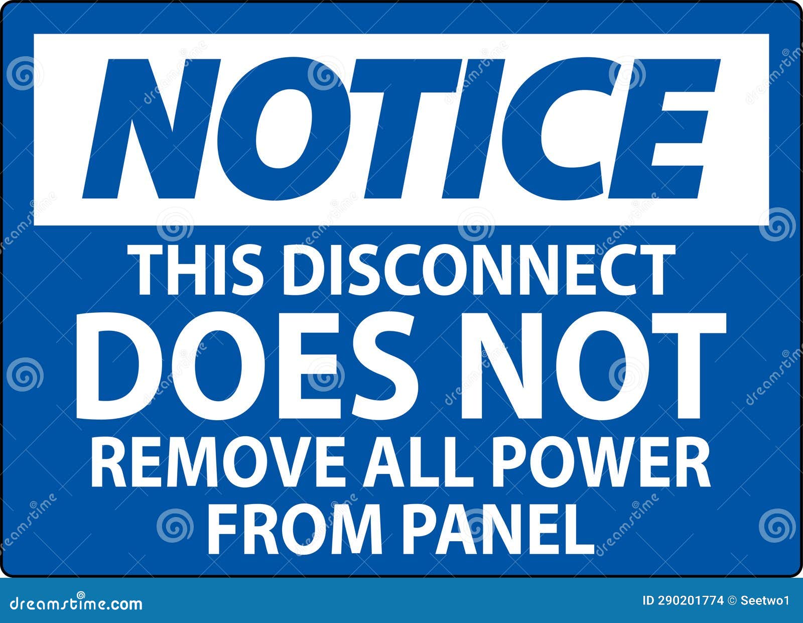 Notice Do Not Remove Guards Symbol Sign, Vector Illustration, Isolate ...